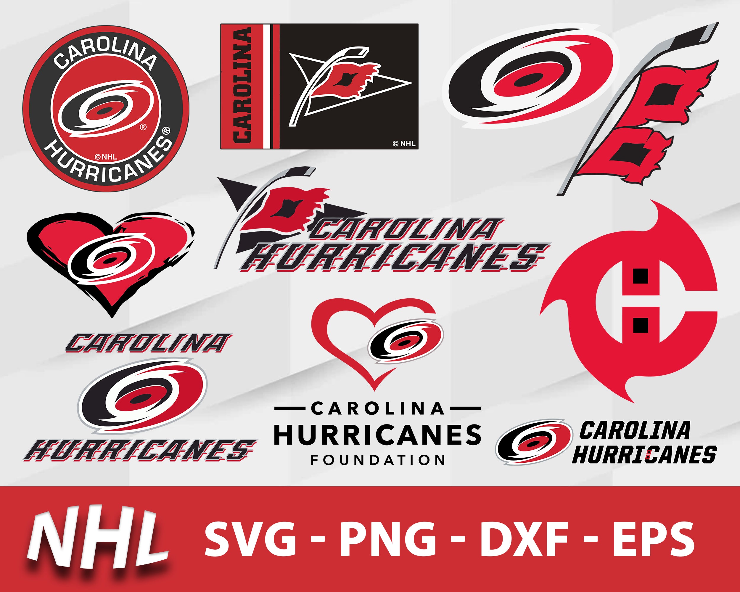 Carolina Hurricanes Svg Bundle, Carolina Hurricanes Svg, Sport Svg, Nh ...