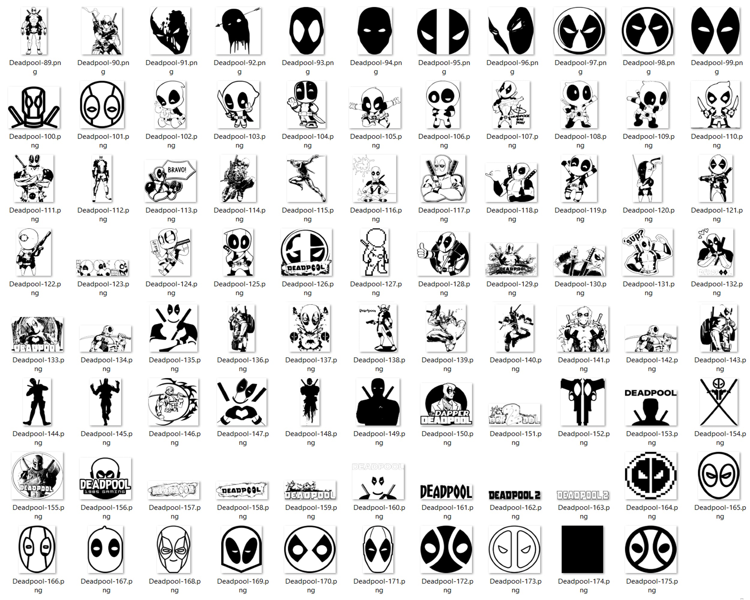 700+ Deadpool Marvel Bundle Svg, Deadpool Svg, Cartoon svg, png, dxf ...