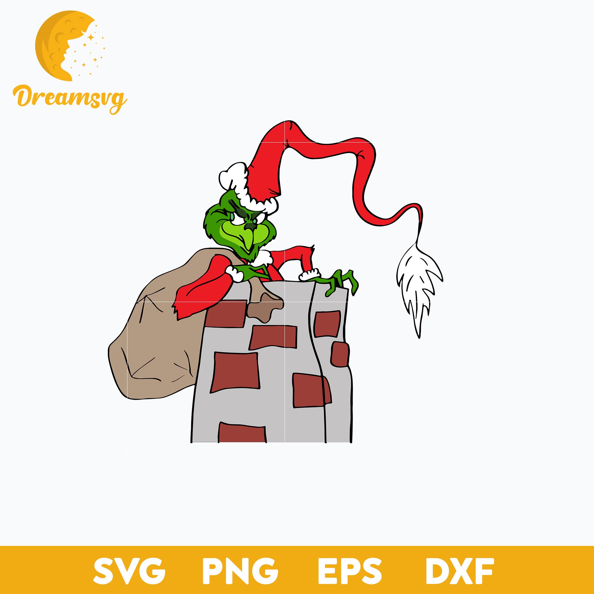 Christmas Green Grinch SVG, Christmas SVG, PNG DXF EPS Digital File ...