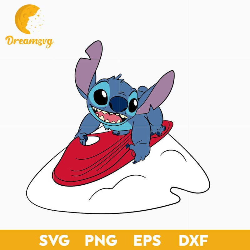 Stitch Snow Winter SVG, Stitch SVG, PNG, DXF, EPS Digital File.