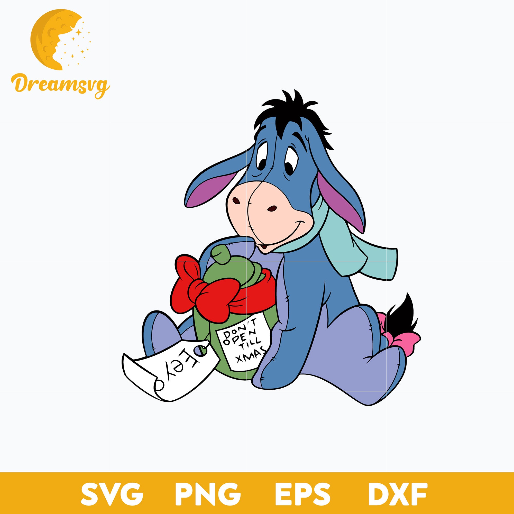 Eeyore SVG, Winnie The Pooh SVG PNG DXF EPS Digital File. – DreamSVG Store