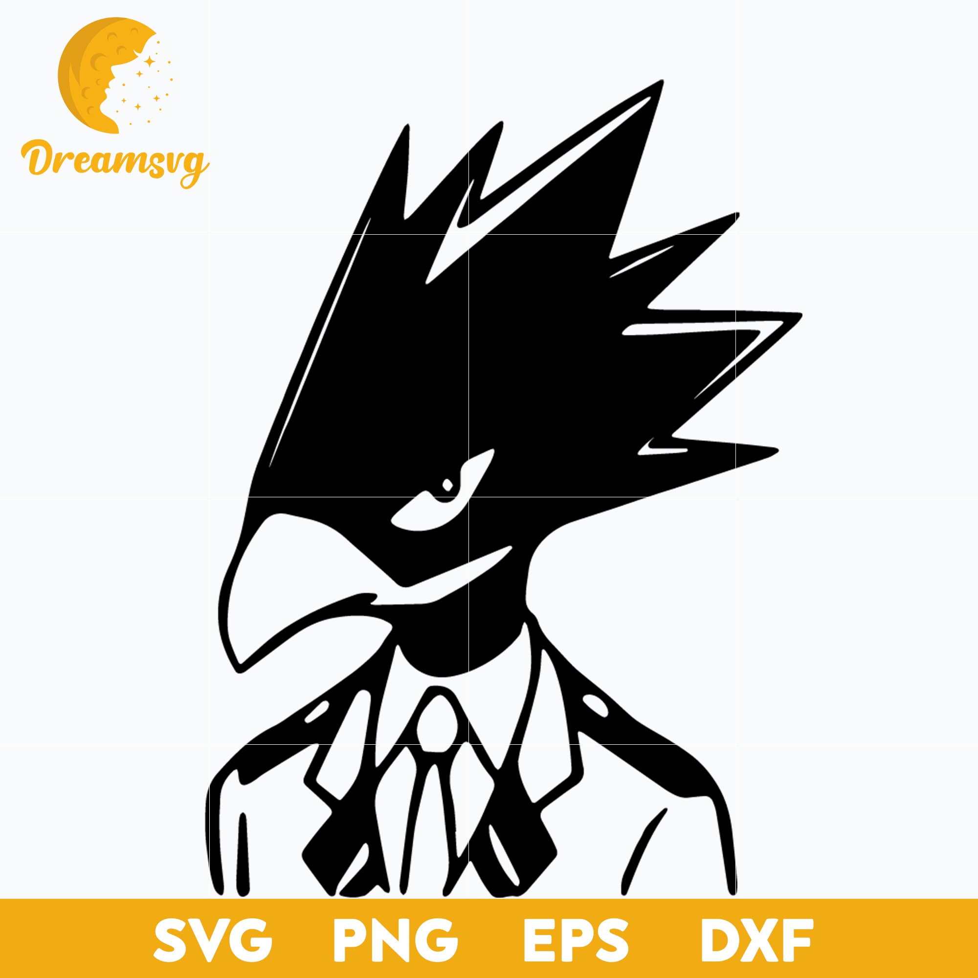 Fumikage Tokoyami Svg ,Class 1 A Student Svg ,Tsukuyomi Svg ,My Hero A ...