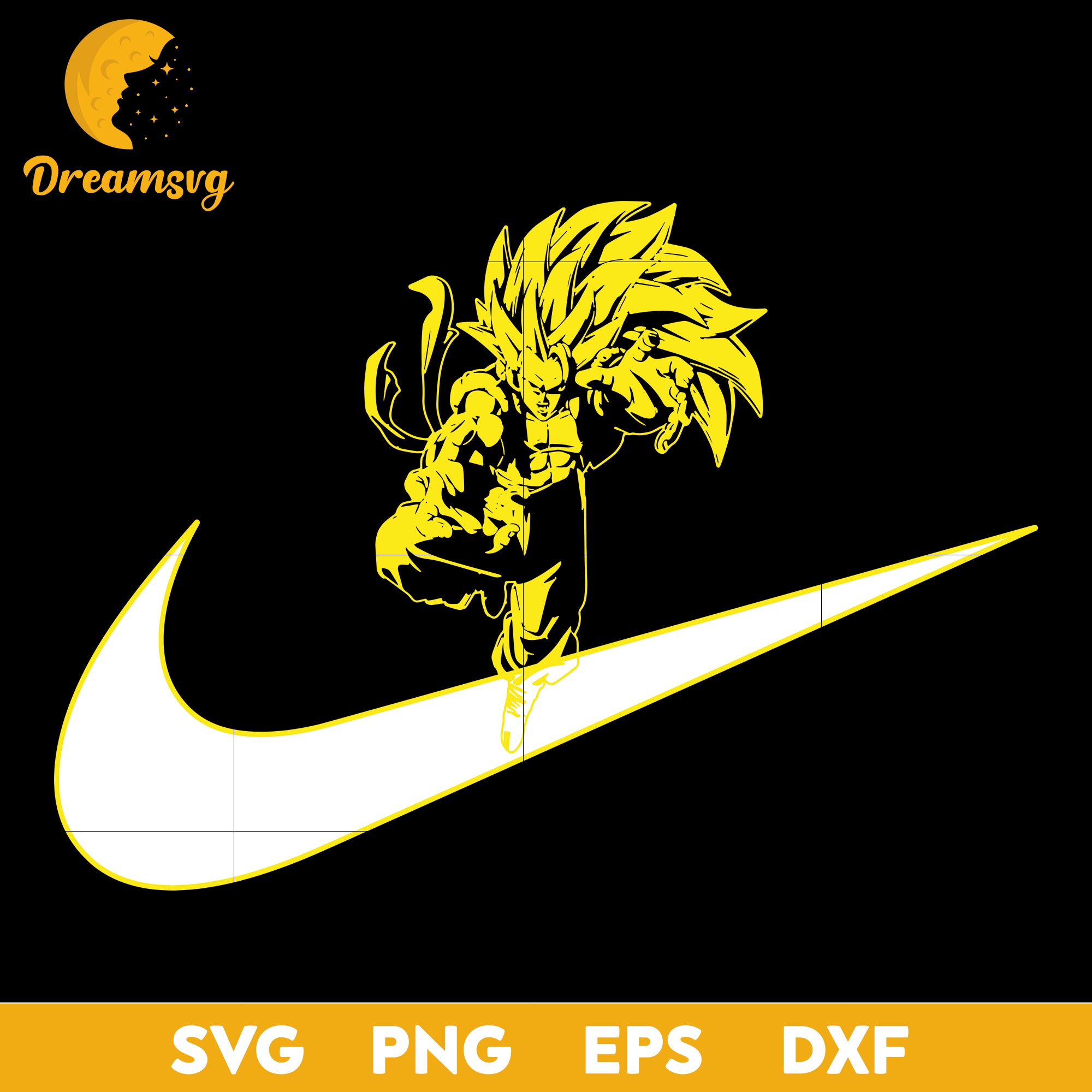 Goku Dragon Ball Svg, Anime Manga Svg, Dragon Ball Svg, Goku Svg, Goku ...