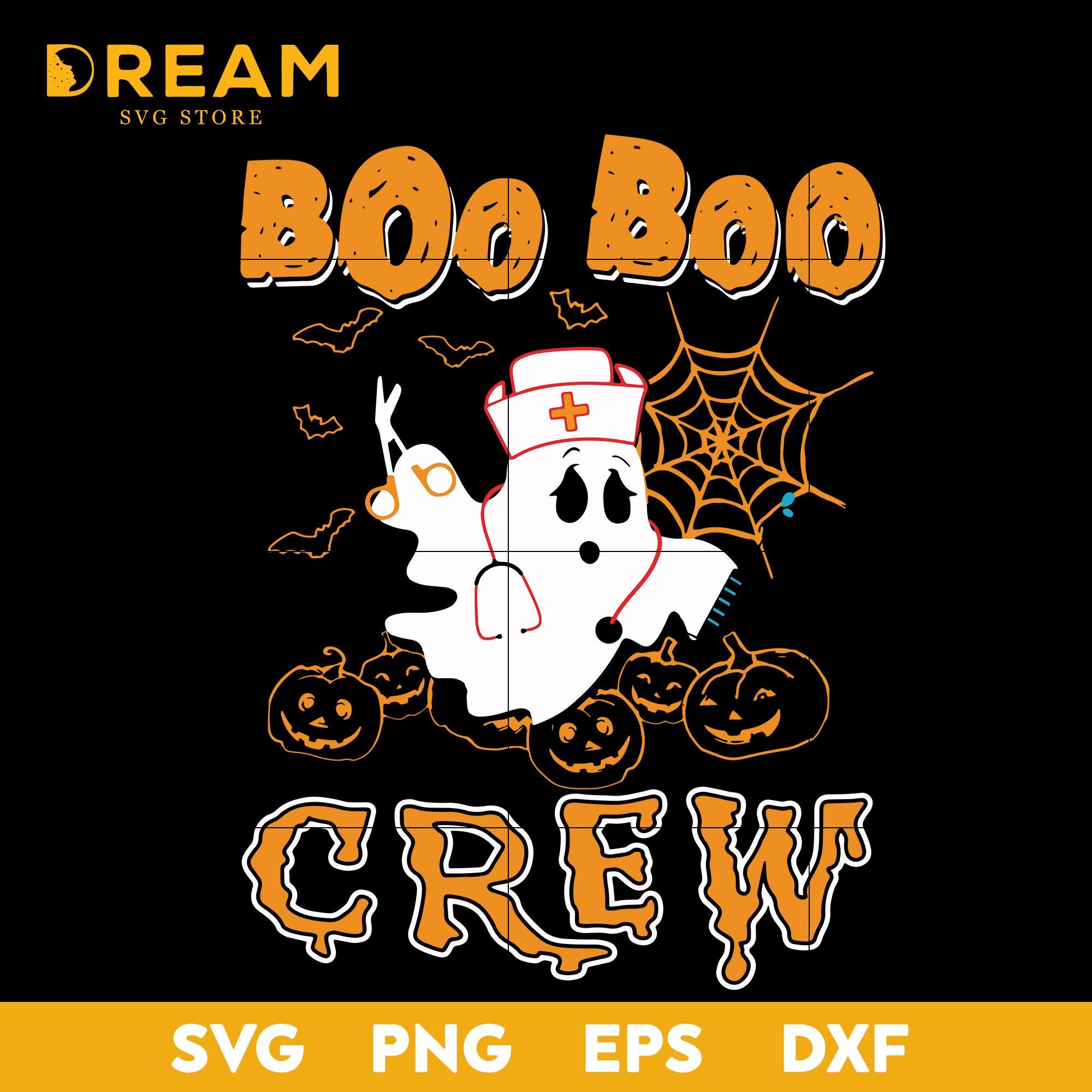 Boo boo crew svg, halloween svg, png, dxf, eps digital file HLW2609201 ...