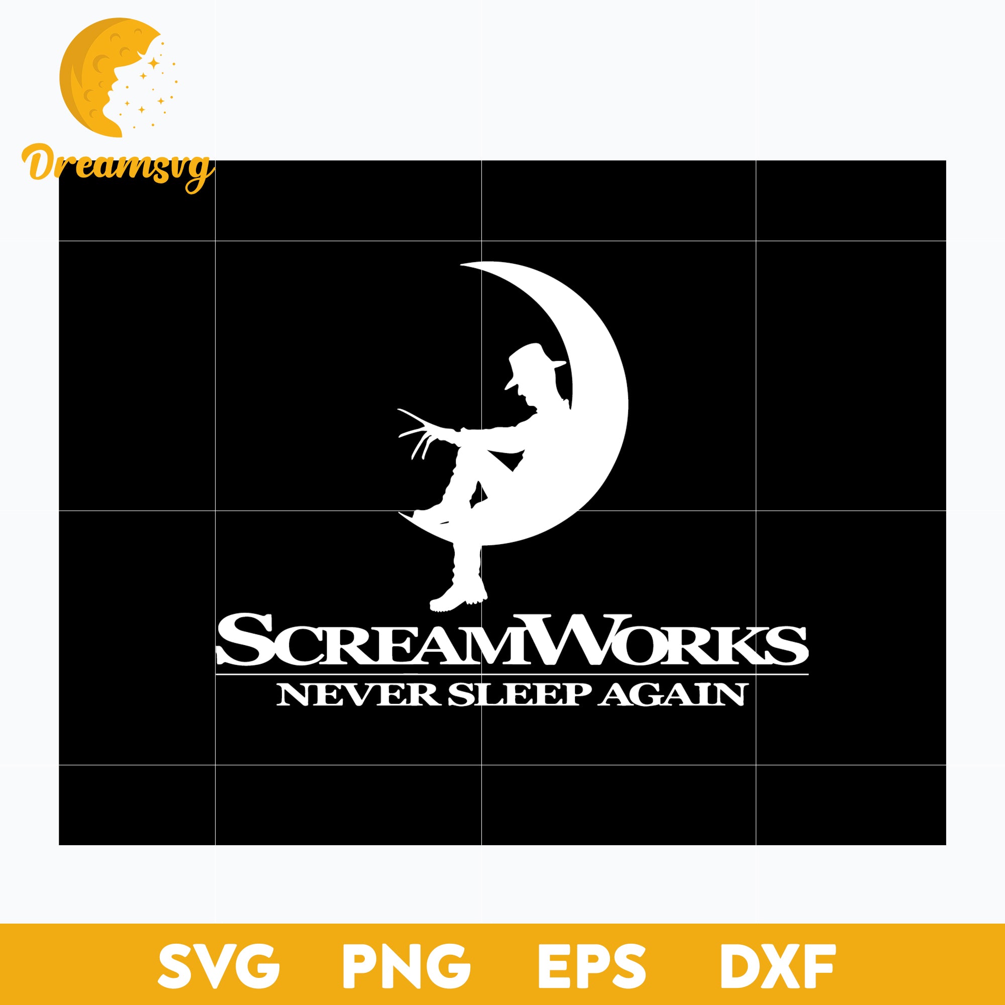 Scream Works Never Sleep Again Svg, Scary Halloween SVG, Horror Charac ...