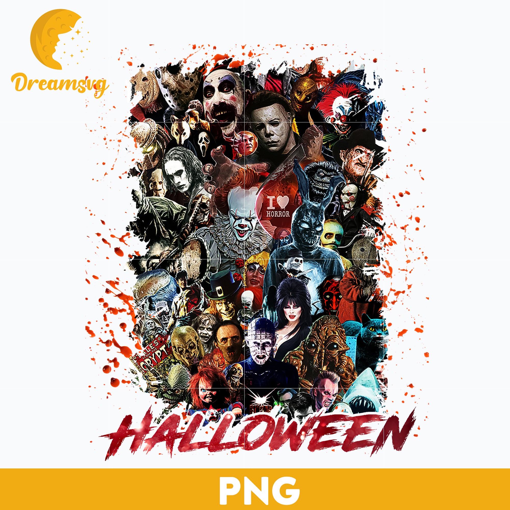 Horror movies PNG, Horror Characters PNG, Halloween Horror Movie Kille ...