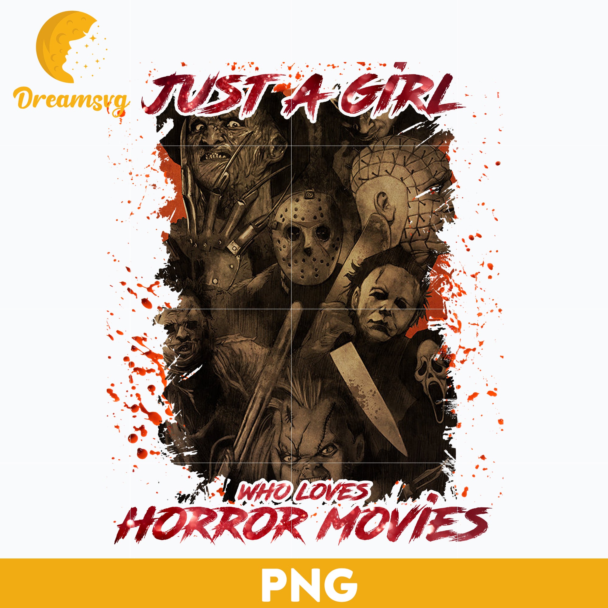 Horror movies PNG, Horror Characters PNG, Halloween Horror Movie Kille ...