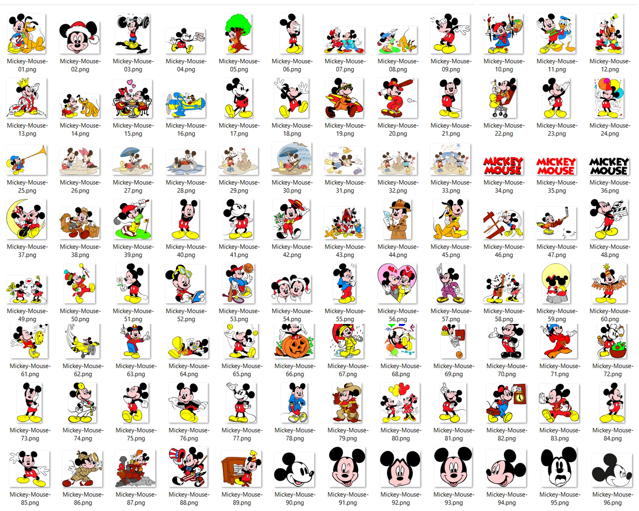 668+ Mickey Mouse SVG Bundle, Cricut Svg, Minnie SVG, Svg Files For Cr ...