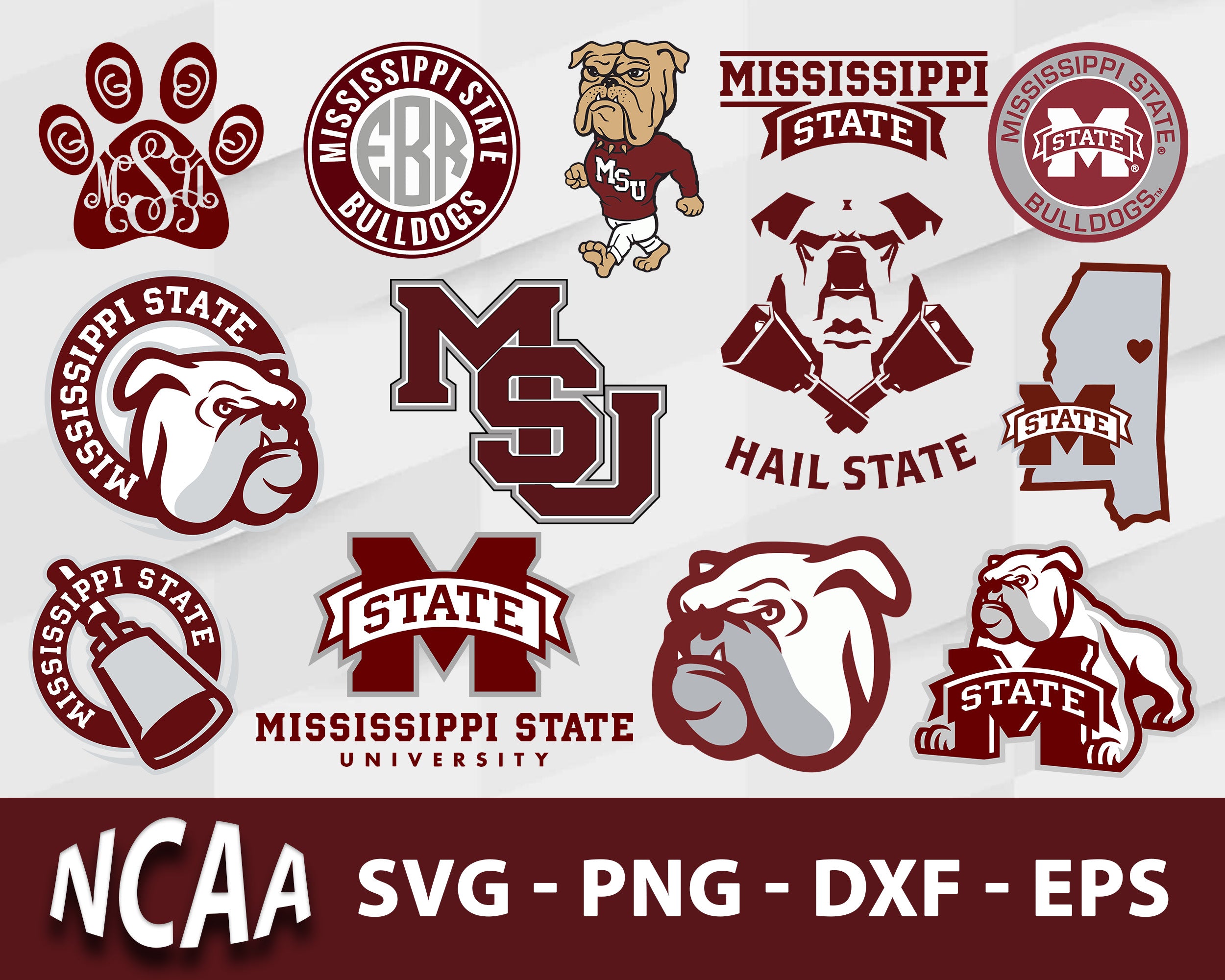 Mississippi State Bulldogs Svg Bundle, Mississippi State Bulldogs Svg ...