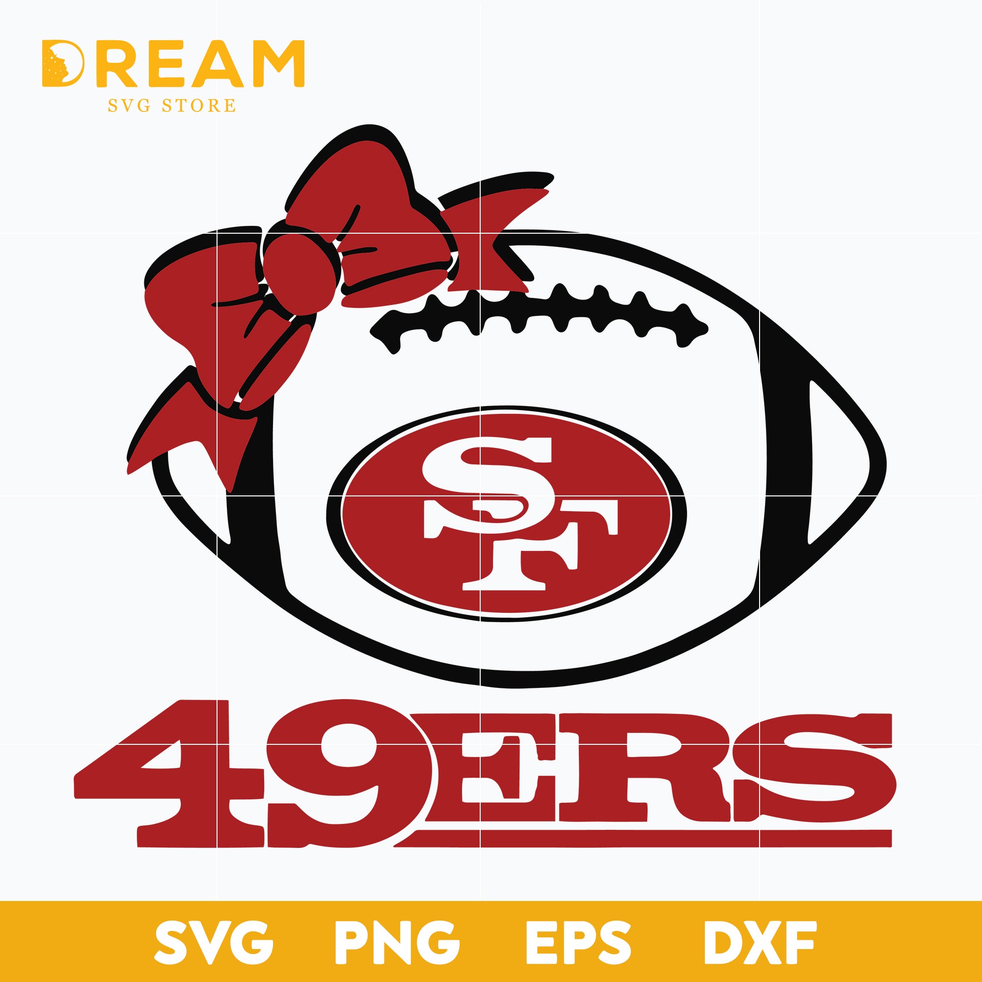 San francisco 49ers svg, 49ers svg, Nfl svg, png, dxf, eps digital fil ...