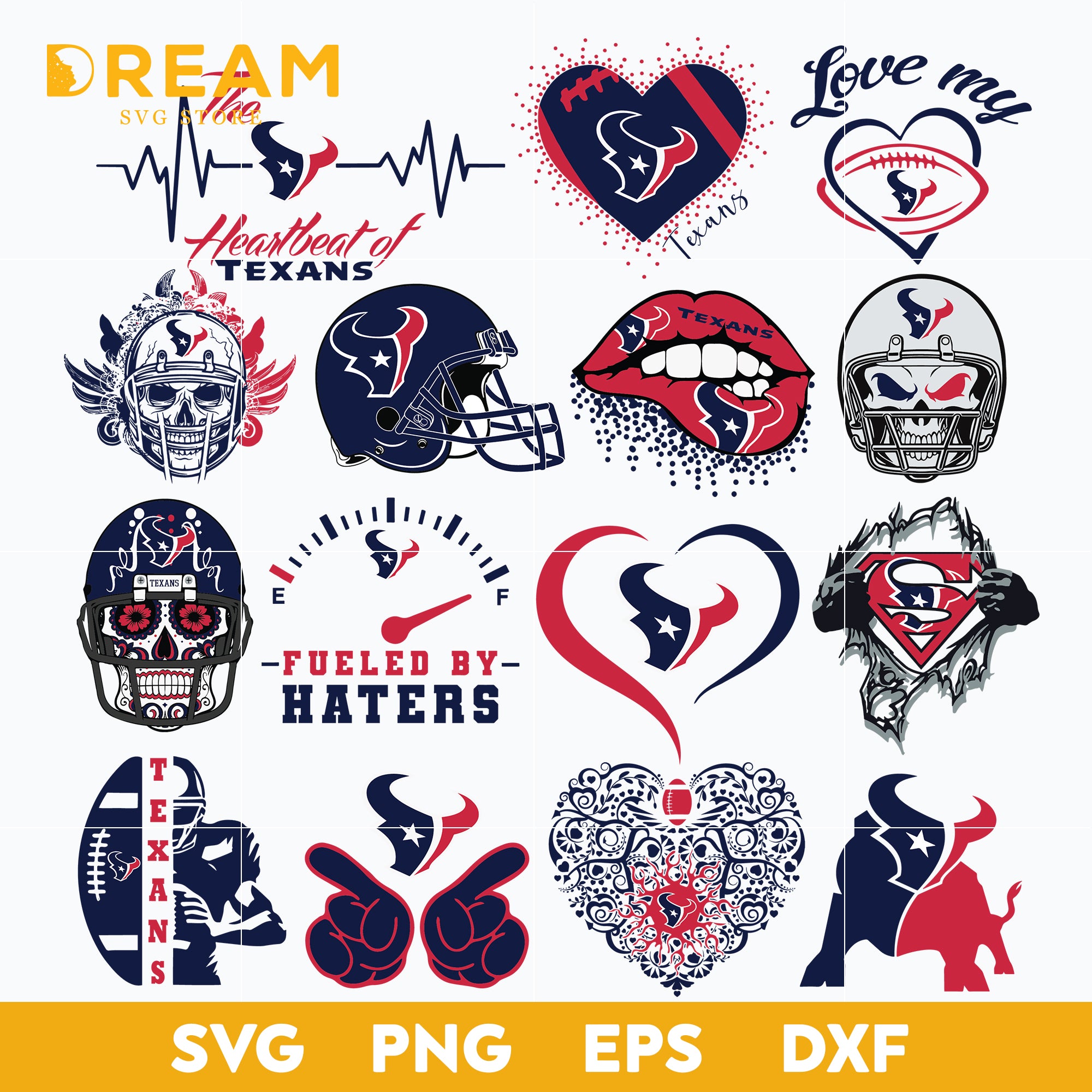 Houston texans bundle svg, Texans bundle svg, Nfl svg, png, dxf, eps d ...