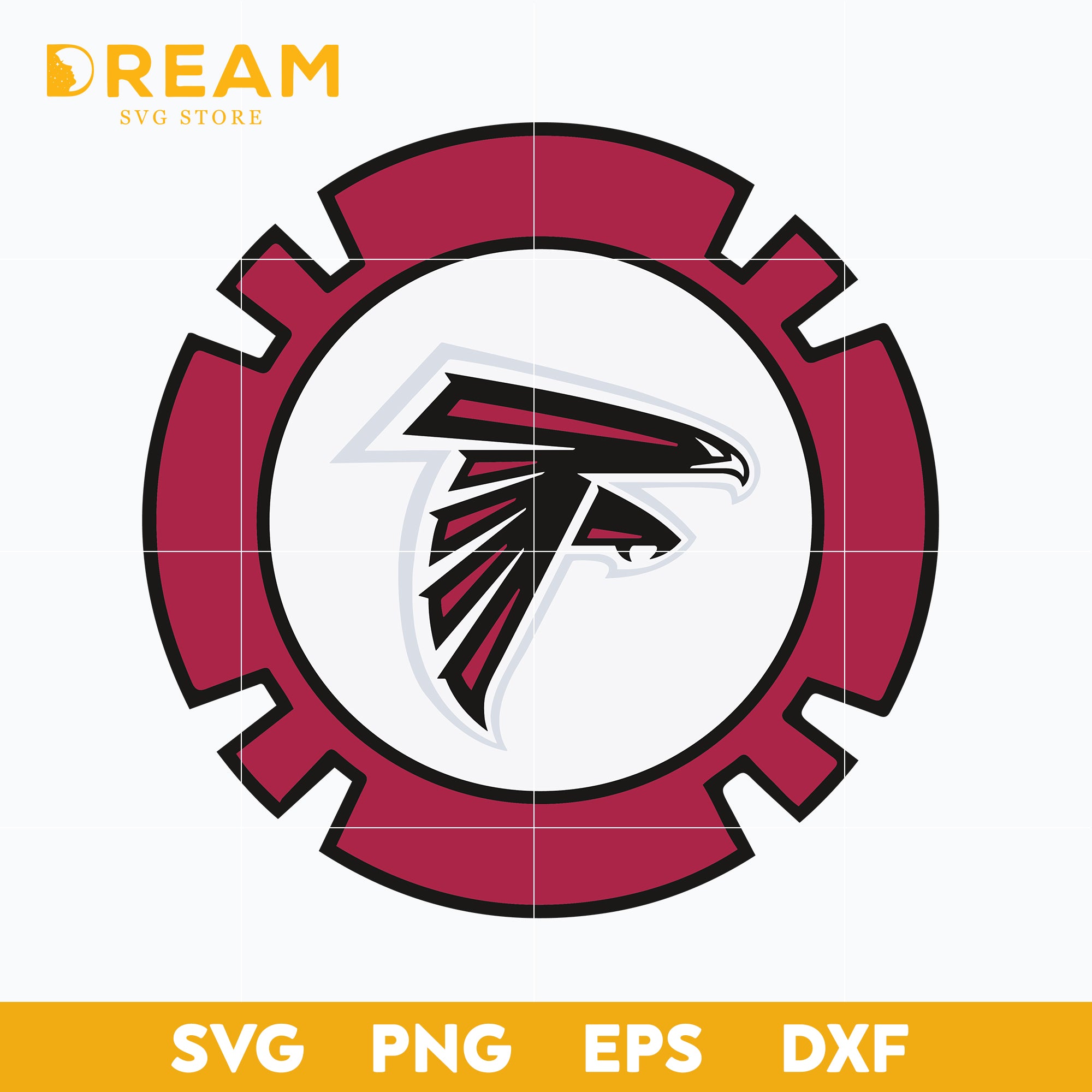 Atlanta Falcons svg, Falcons svg, Sport svg, Nfl svg, png, dxf, eps di ...