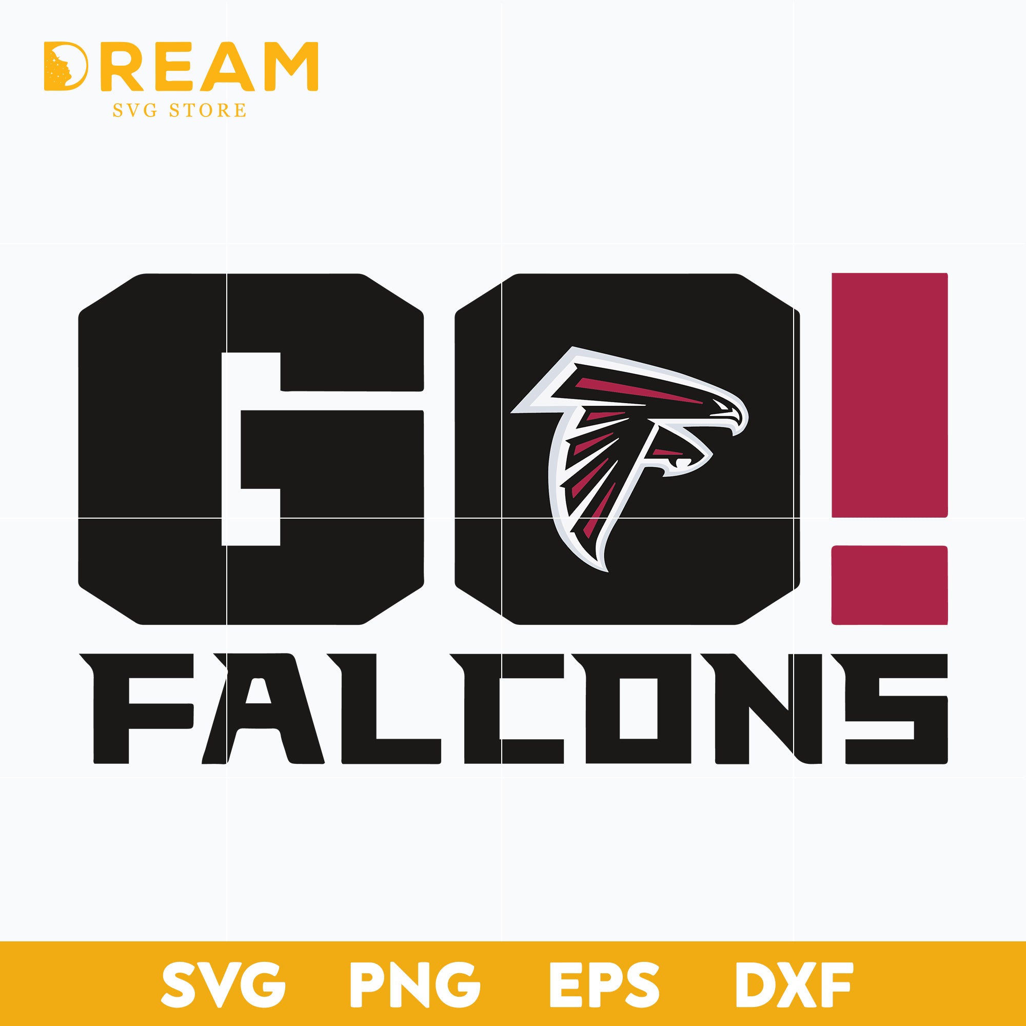 Atlanta Falcons svg, Falcons svg, Sport svg, Nfl svg, png, dxf, eps di ...