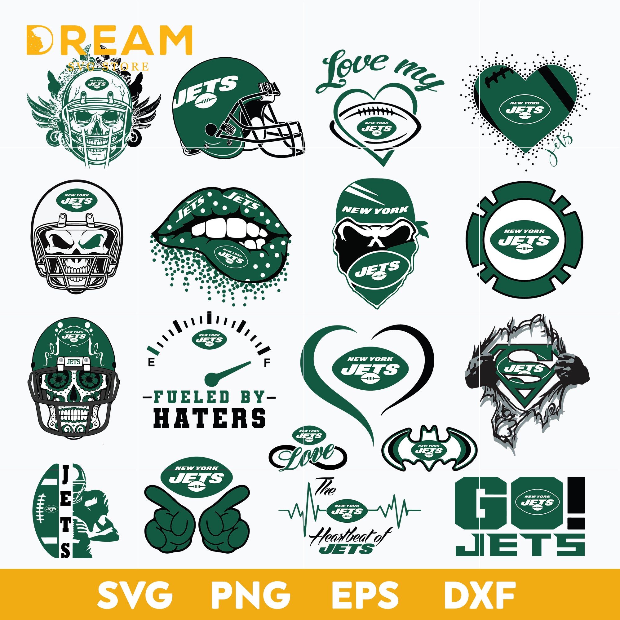 New York Jets bundle svg, Jets svg, Nfl bundle svg, png, dxf, eps digi ...
