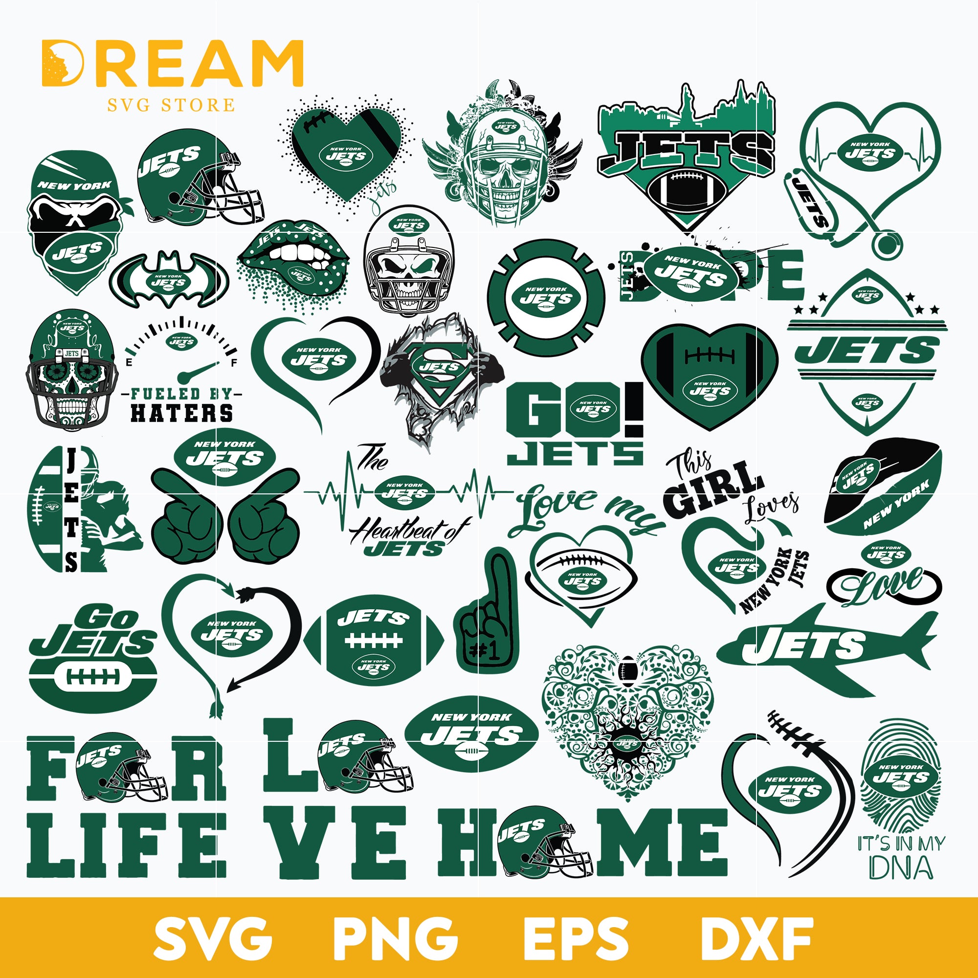 New York Jets bundle svg, Jets svg, Nfl bundle svg, png, dxf, eps digi ...