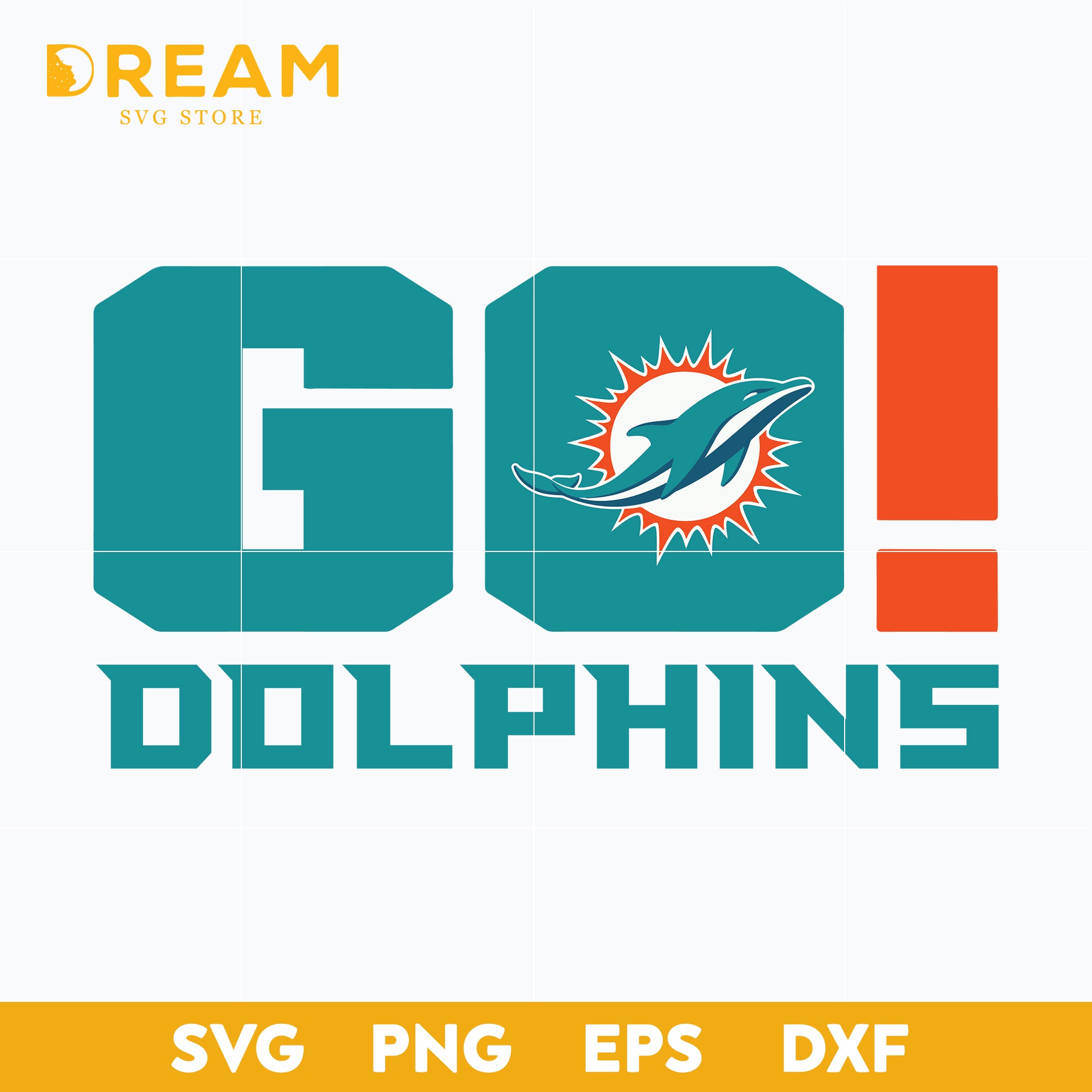Go dolphins svg, Miami Dolphins svg, Dolphins svg, Nfl svg, png, dxf ...