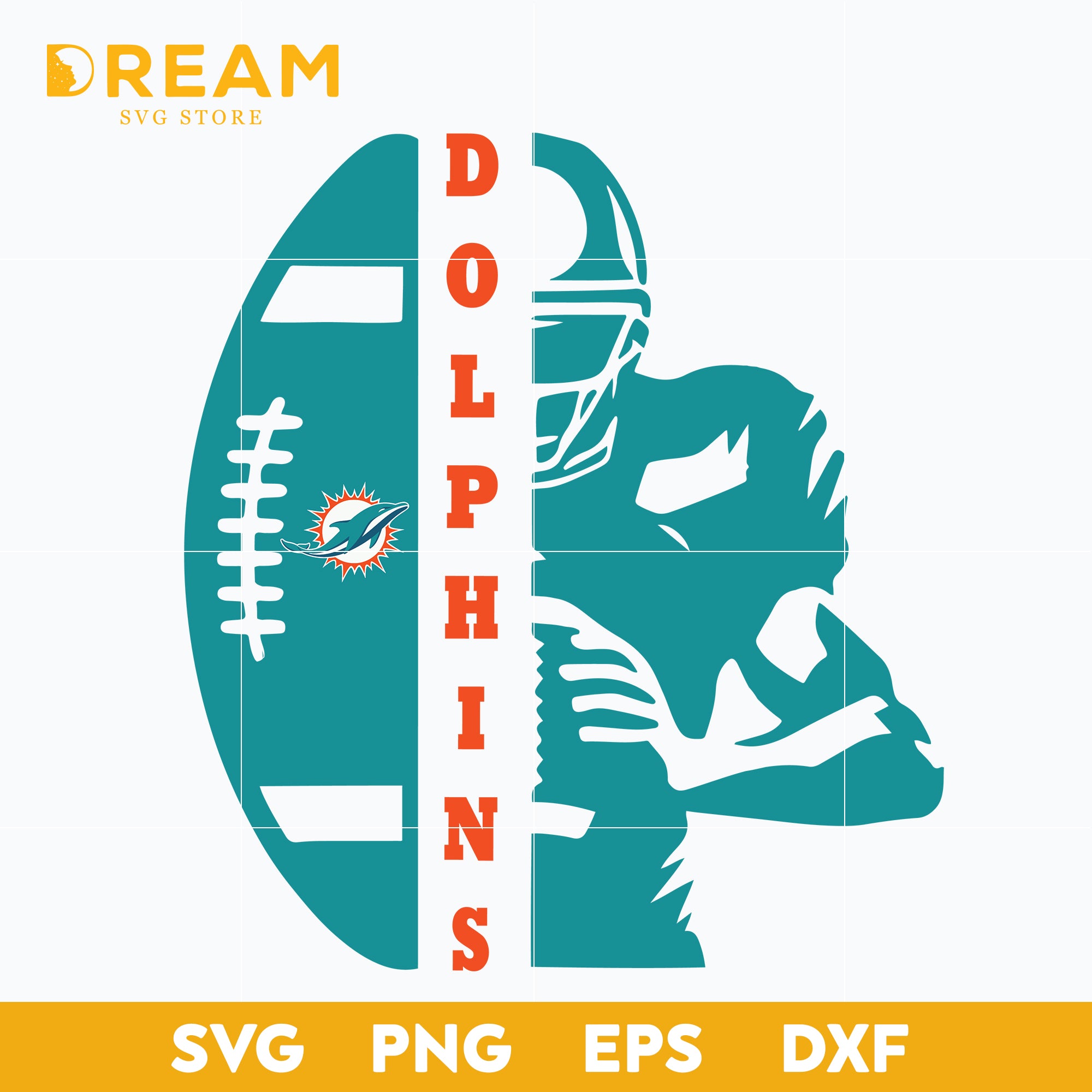Miami Dolphins svg, Dolphins svg, Nfl svg, png, dxf, eps digital file ...