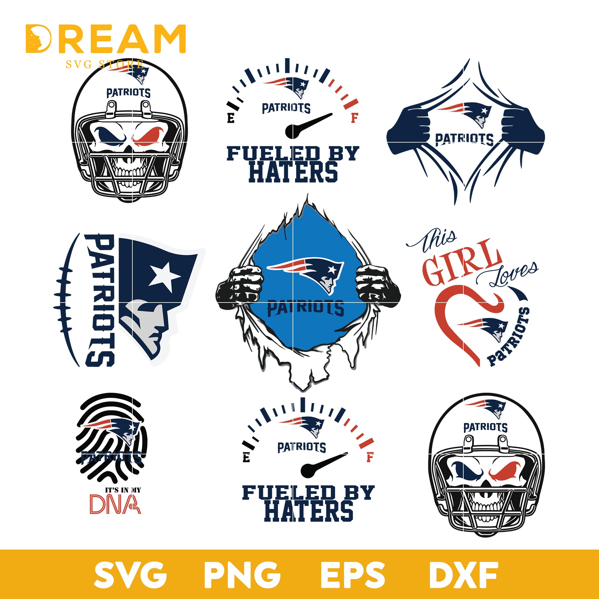New England Patriots bundle svg, New England Patriots svg, NFL svg, pn ...