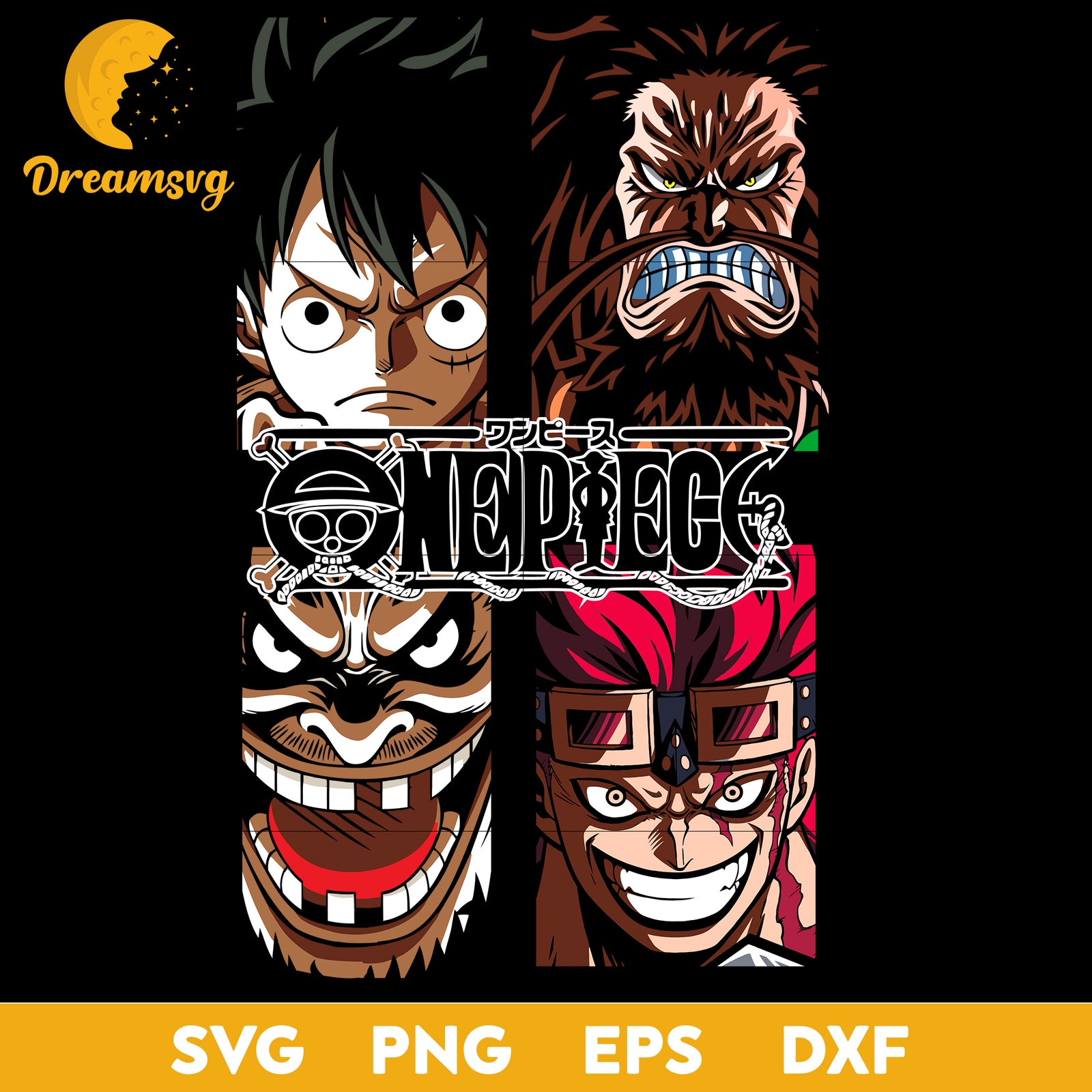 One Piece Svg, Anime Cartoon Svg, Japanese Anime Svg, Anime Manga Svg,