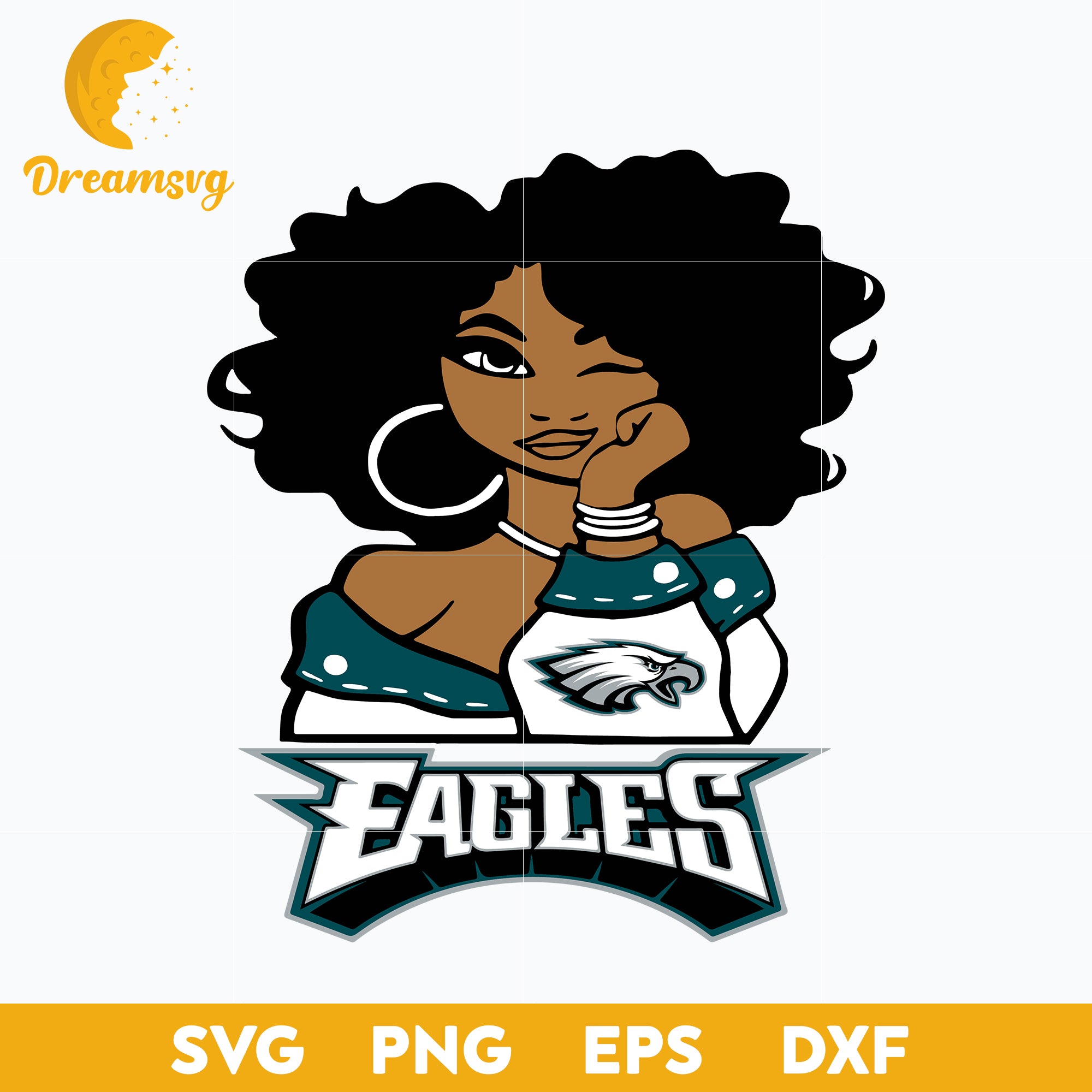 Philadelphia Eagles Girl Nfl Svg, Philadelphia Eagles Svg, Sport Svg ...