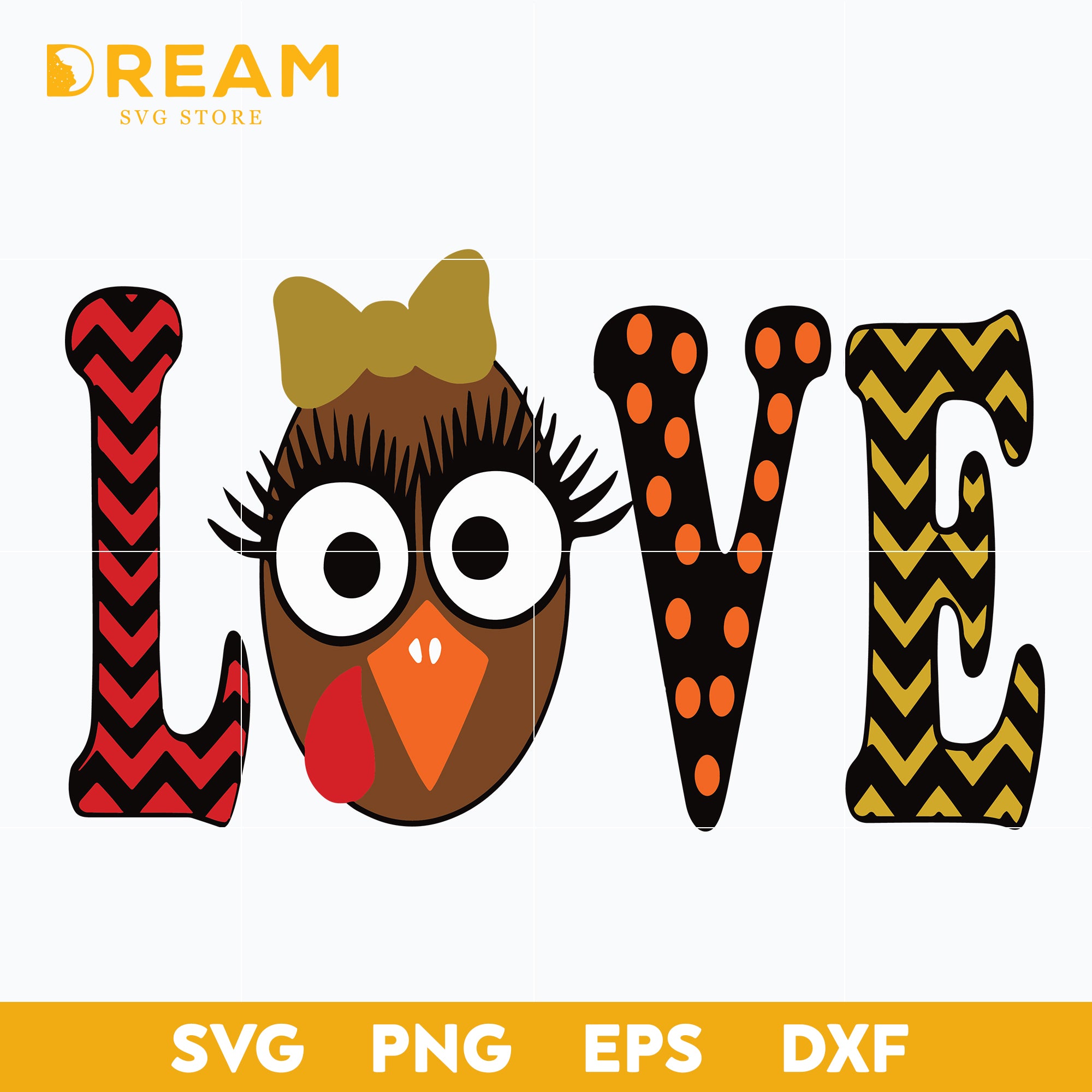 Love thanksgiving svg, thanksgiving day svg, png, dxf, eps digital fil ...