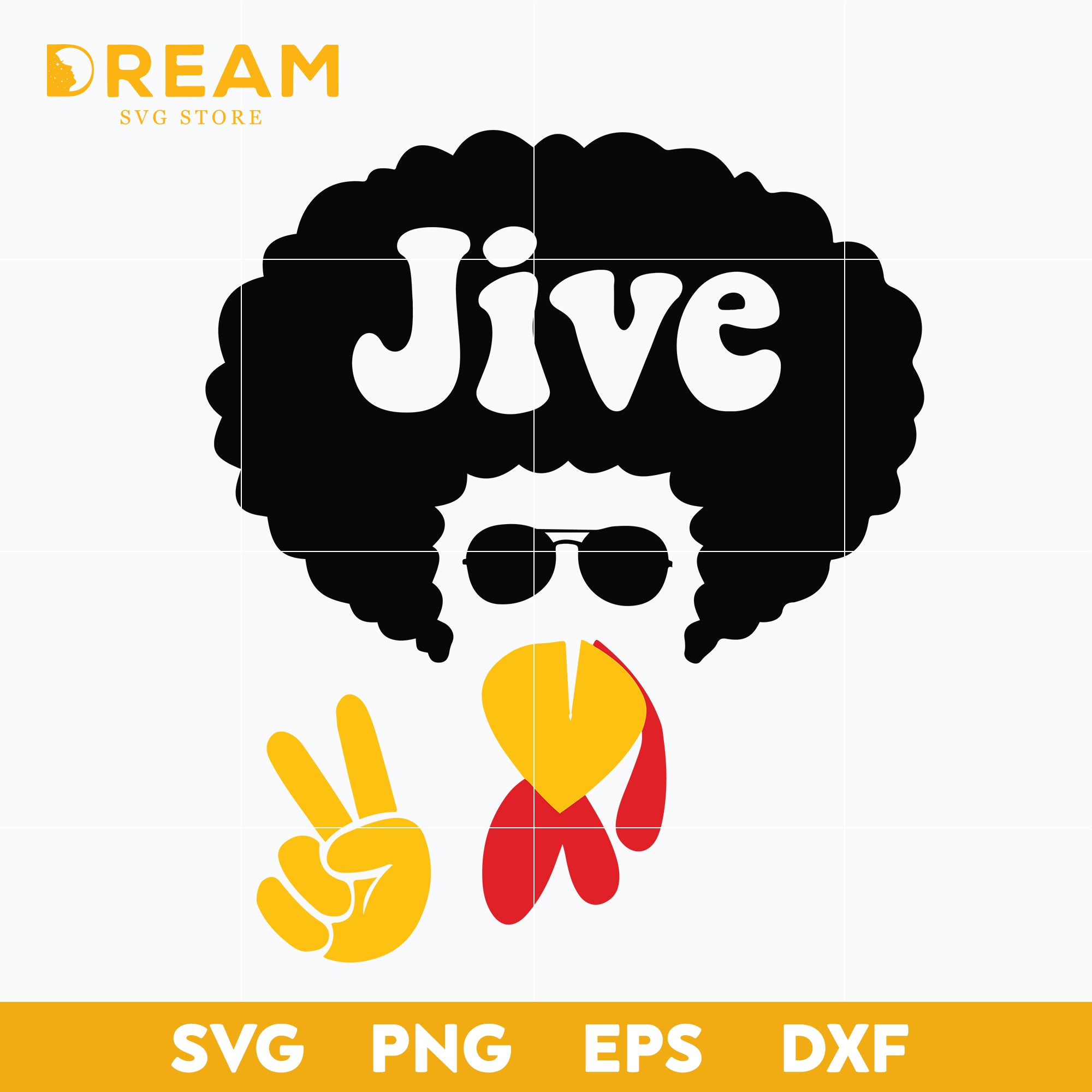 Jive thanksgiving svg, thanksgiving day svg, png, dxf, eps digital fil ...