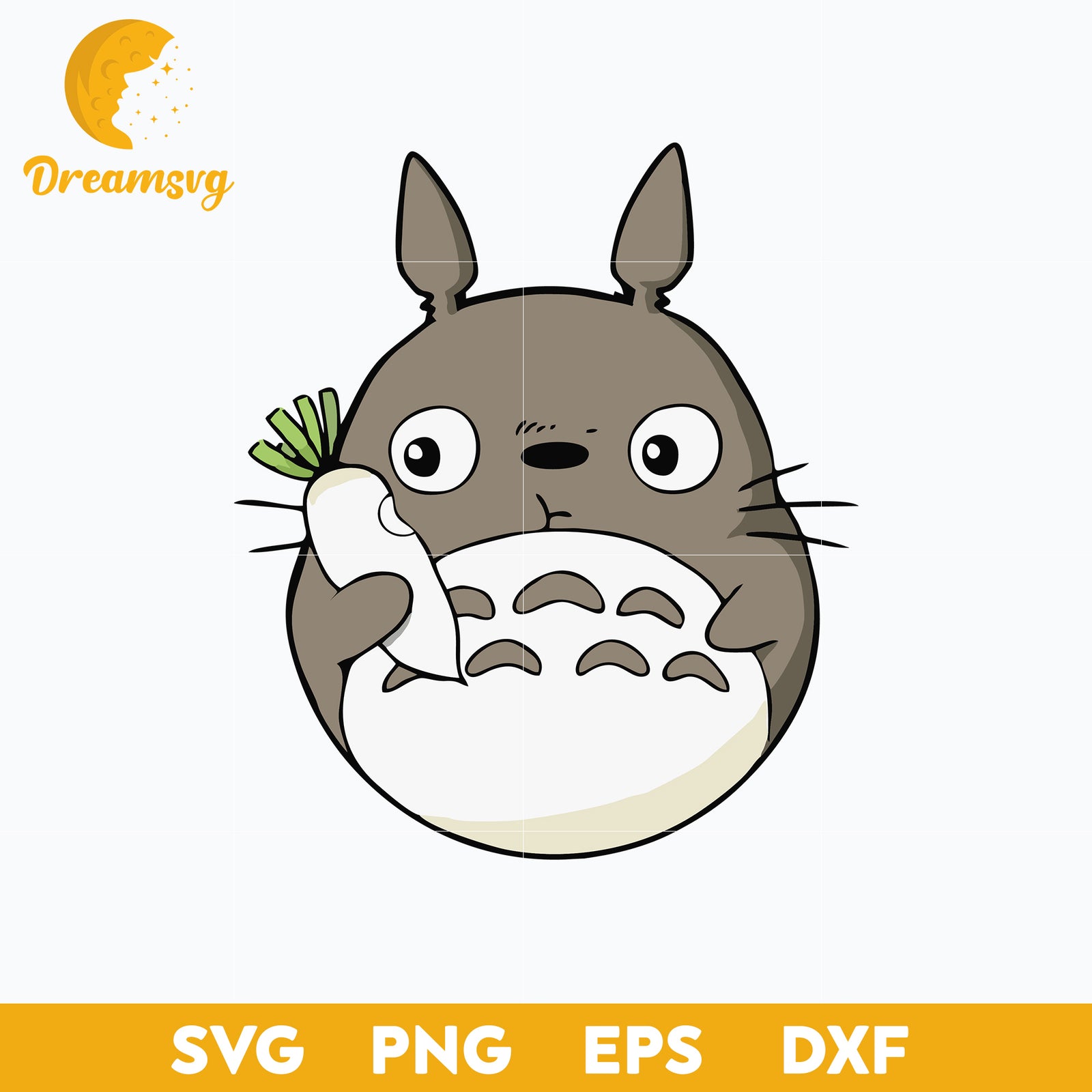 My Neighbor Totoro Svg, Totoro Svg, cartoon svg, png, dxf, eps digital