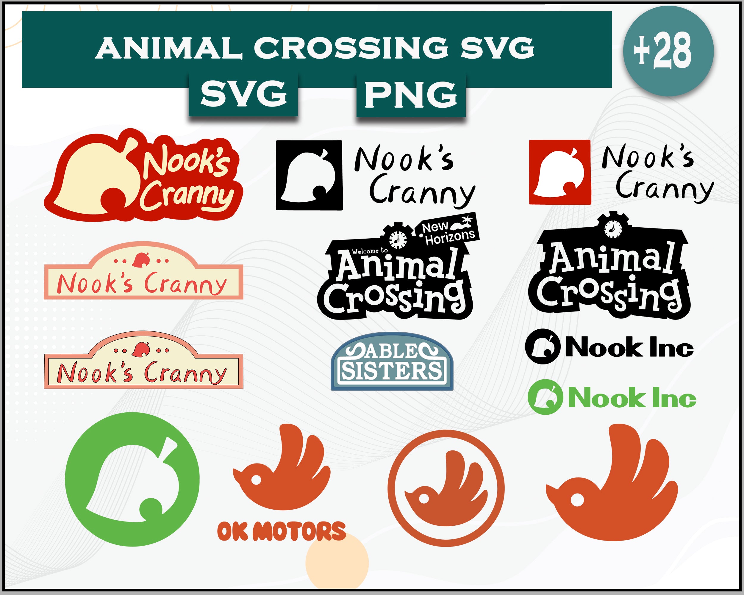 Animal Crossing Logo I Will Make You Your Own Animal Crossing Logo