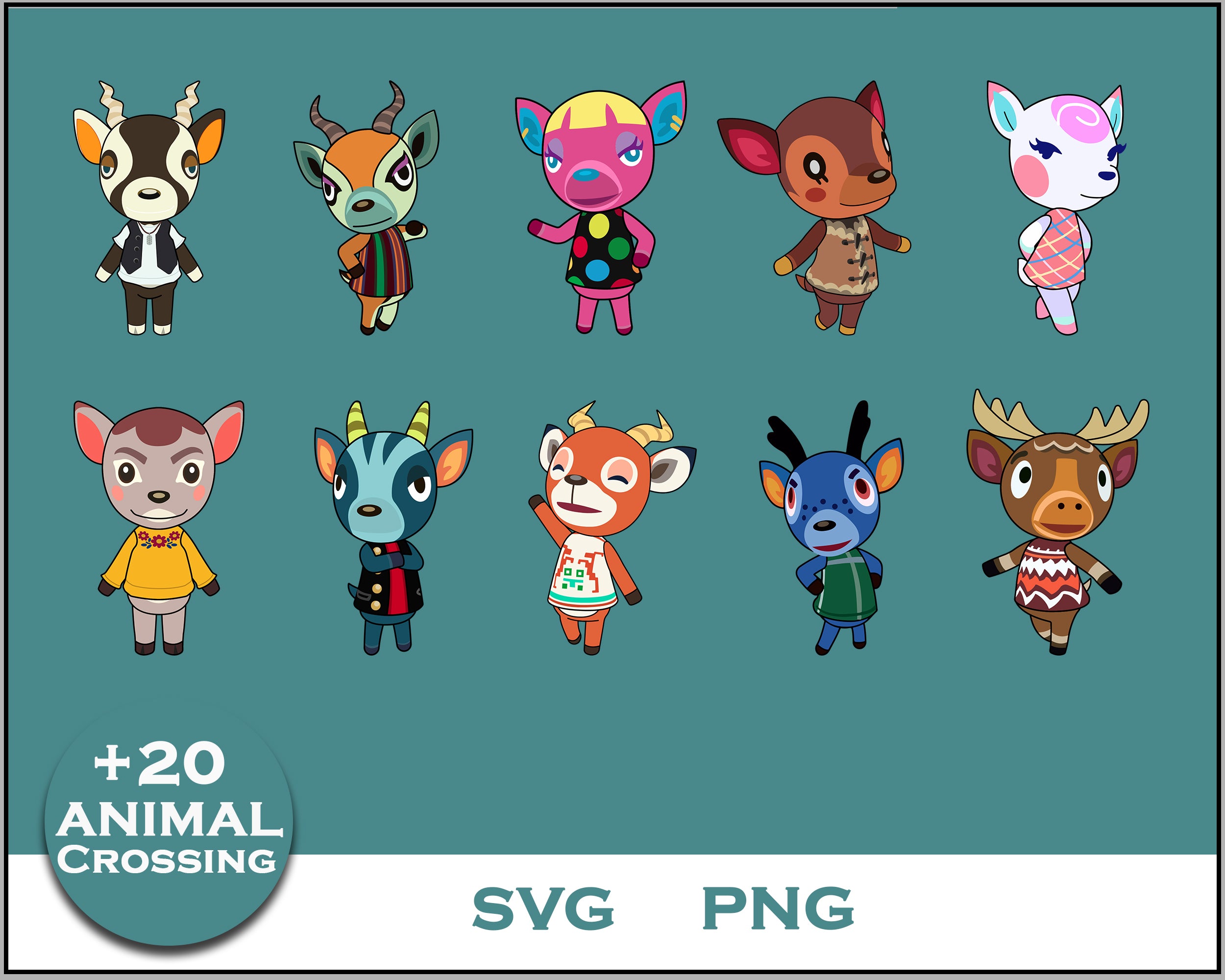 Deer Animal Crossing
