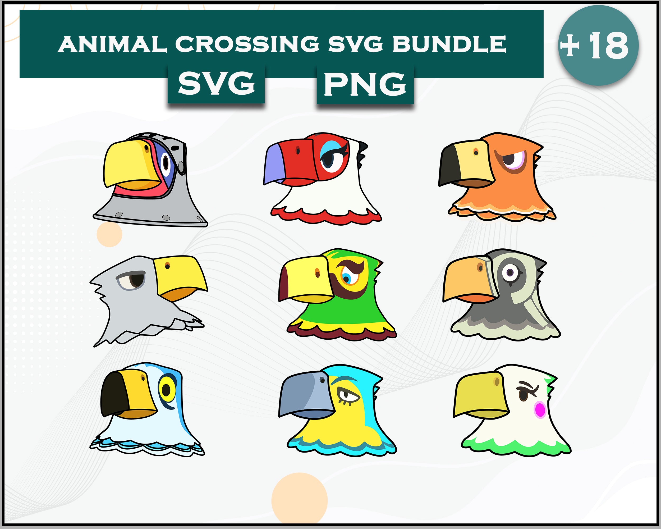 18+ Eagle Svg Bundle, Animal Crossing Svg Bundle, Animal Crossing Svg ...