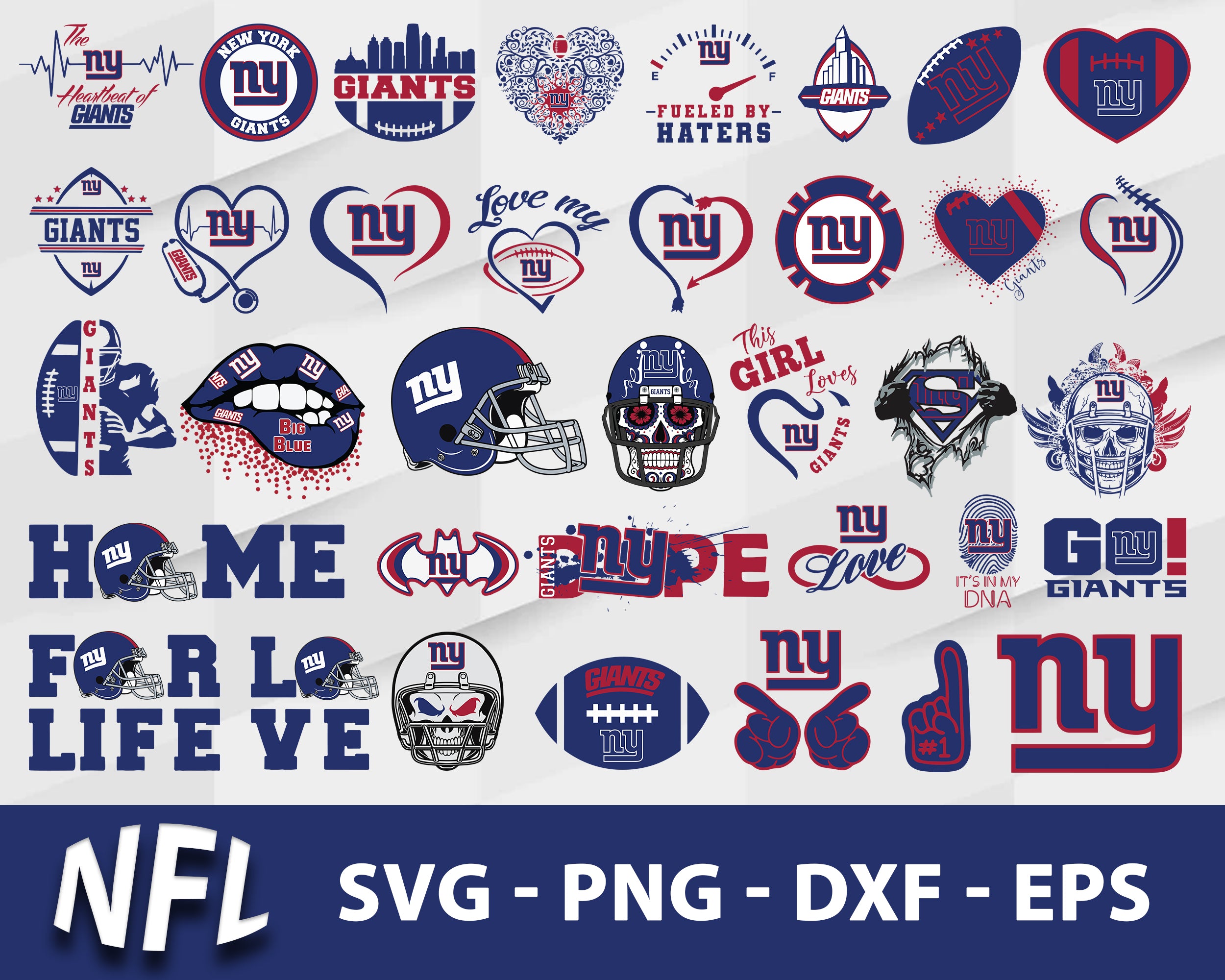 New York Giants Svg Bundle, New York Giants Svg, Sport Svg, Nfl Svg, P ...