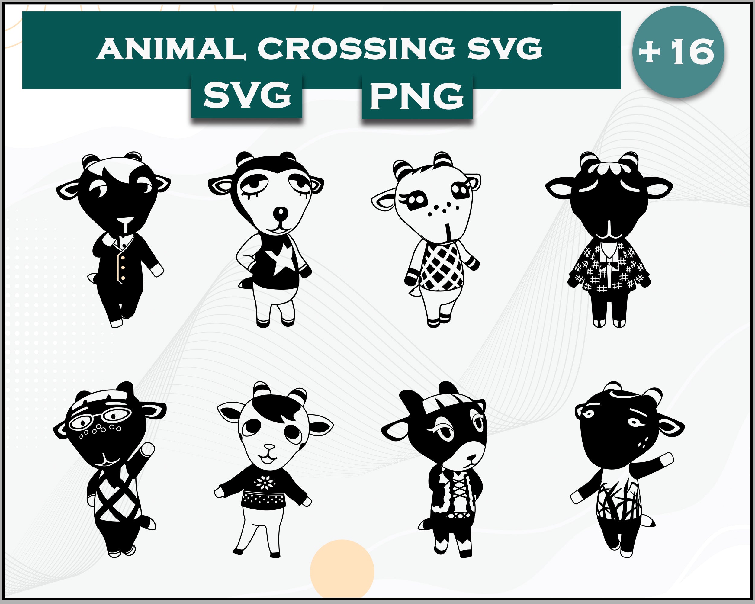 16+ Goat Svg Bundle, Animal Crossing Svg Bundle, Animal Crossing Svg ...