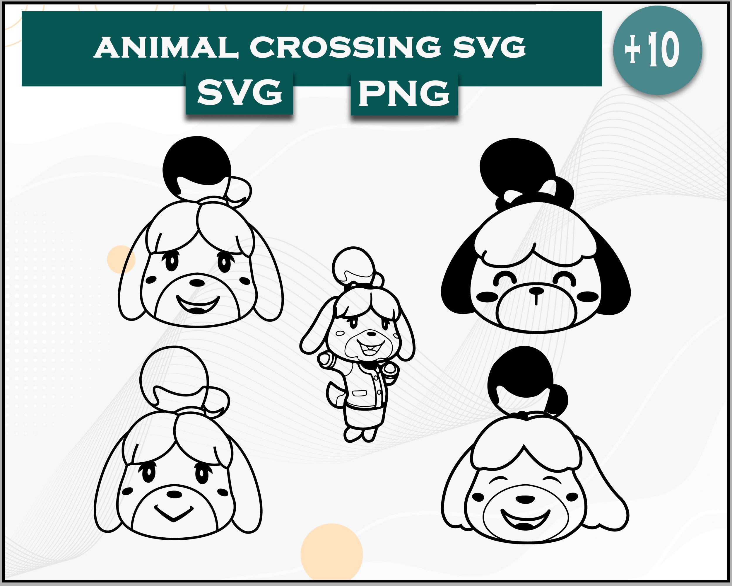 10+ Isabelle Svg Bundle, Animal Crossing Svg Bundle, Animal Crossing S ...