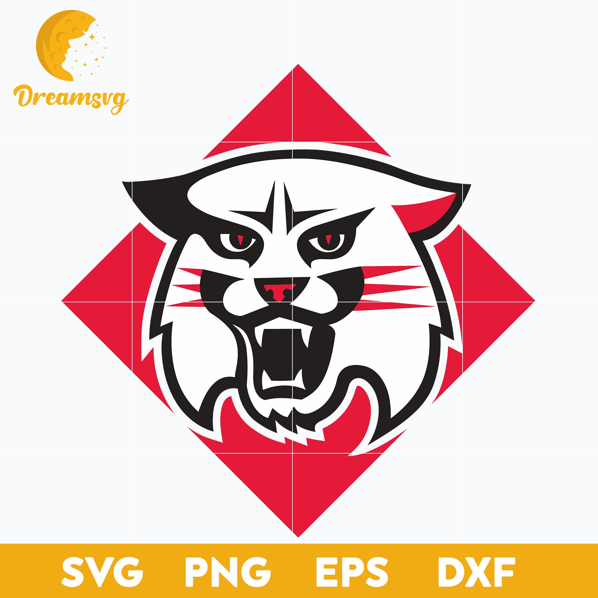 Davidson Wildcats Svg, Logo Ncaa Sport Svg, Ncaa Svg, Png, Dxf, Eps Do