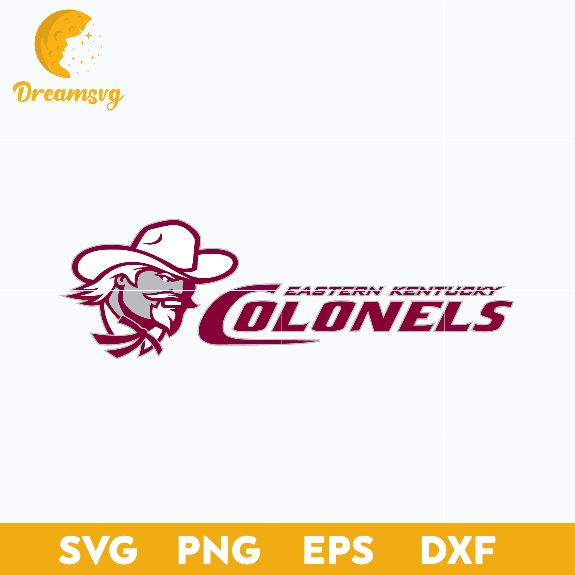 Eastern Kentucky Colonels Svg, Logo Ncaa Sport Svg, Ncaa Svg, Png, Dxf ...