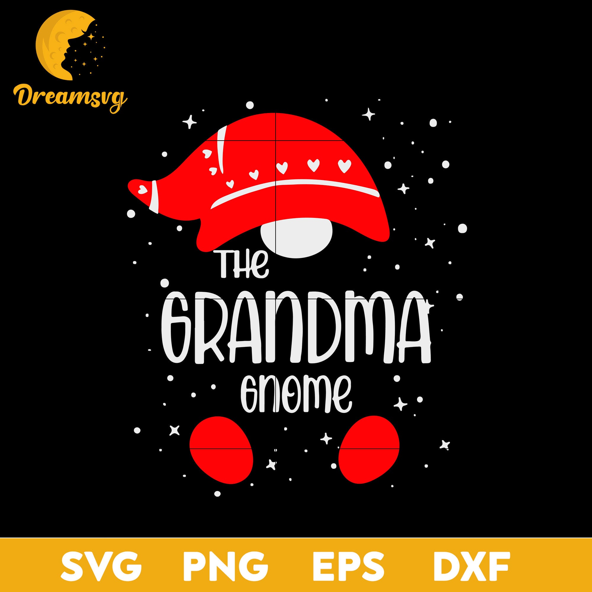 Grandma Gnome Matching Family Pajamas Christmas SVG, Christmas SVG, PN ...
