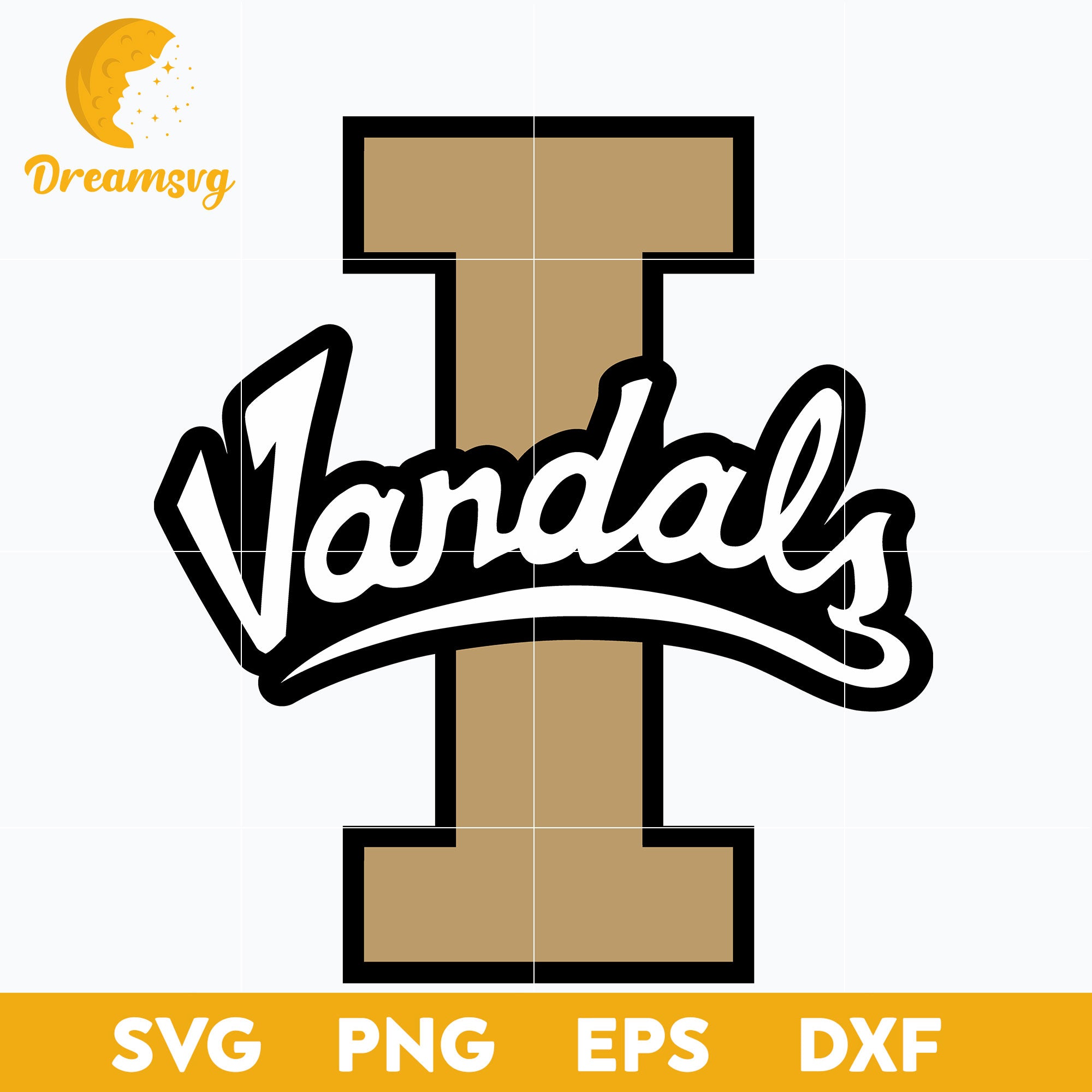 Idaho Vandals Svg, Logo Ncaa Sport Svg, Ncaa Svg, Png, Dxf, Eps Downlo ...