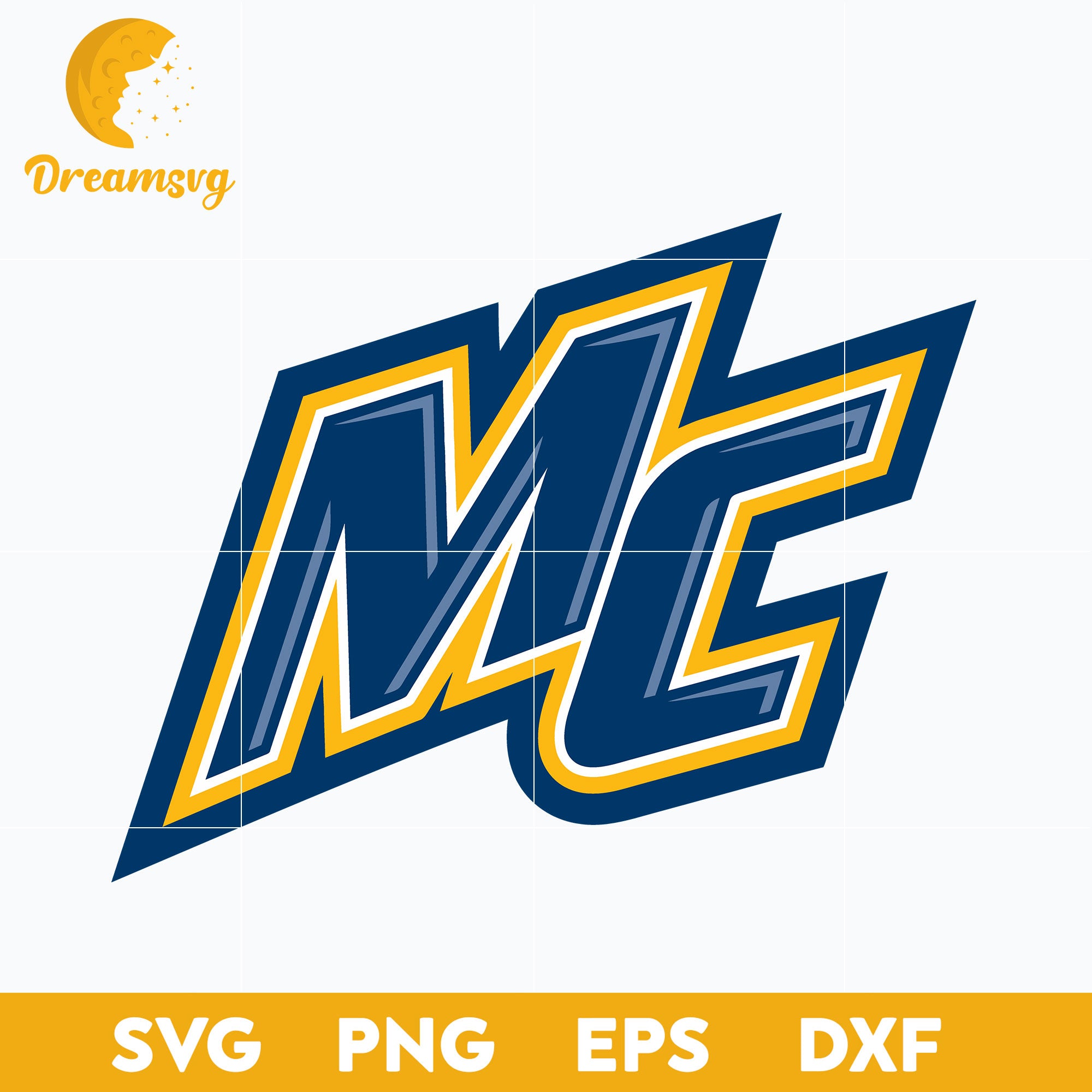 Merrimack Warriors Svg, Logo Ncaa Sport Svg, Ncaa Svg, Png, Dxf, Eps D ...