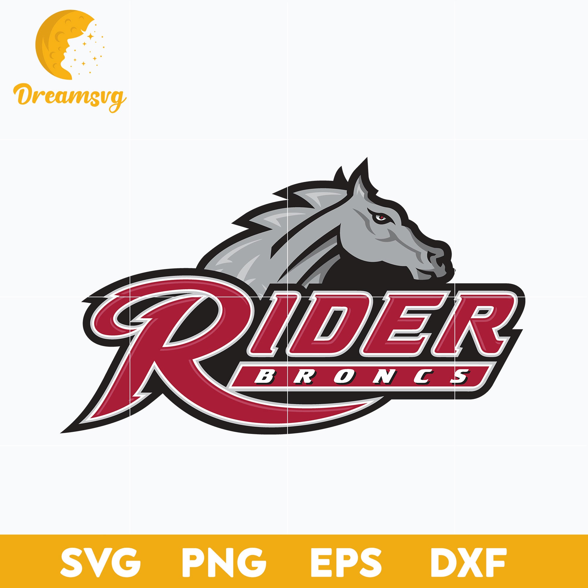 Rider Broncs Svg, Logo Ncaa Sport Svg, Ncaa Svg, Png, Dxf, Eps Downloa ...