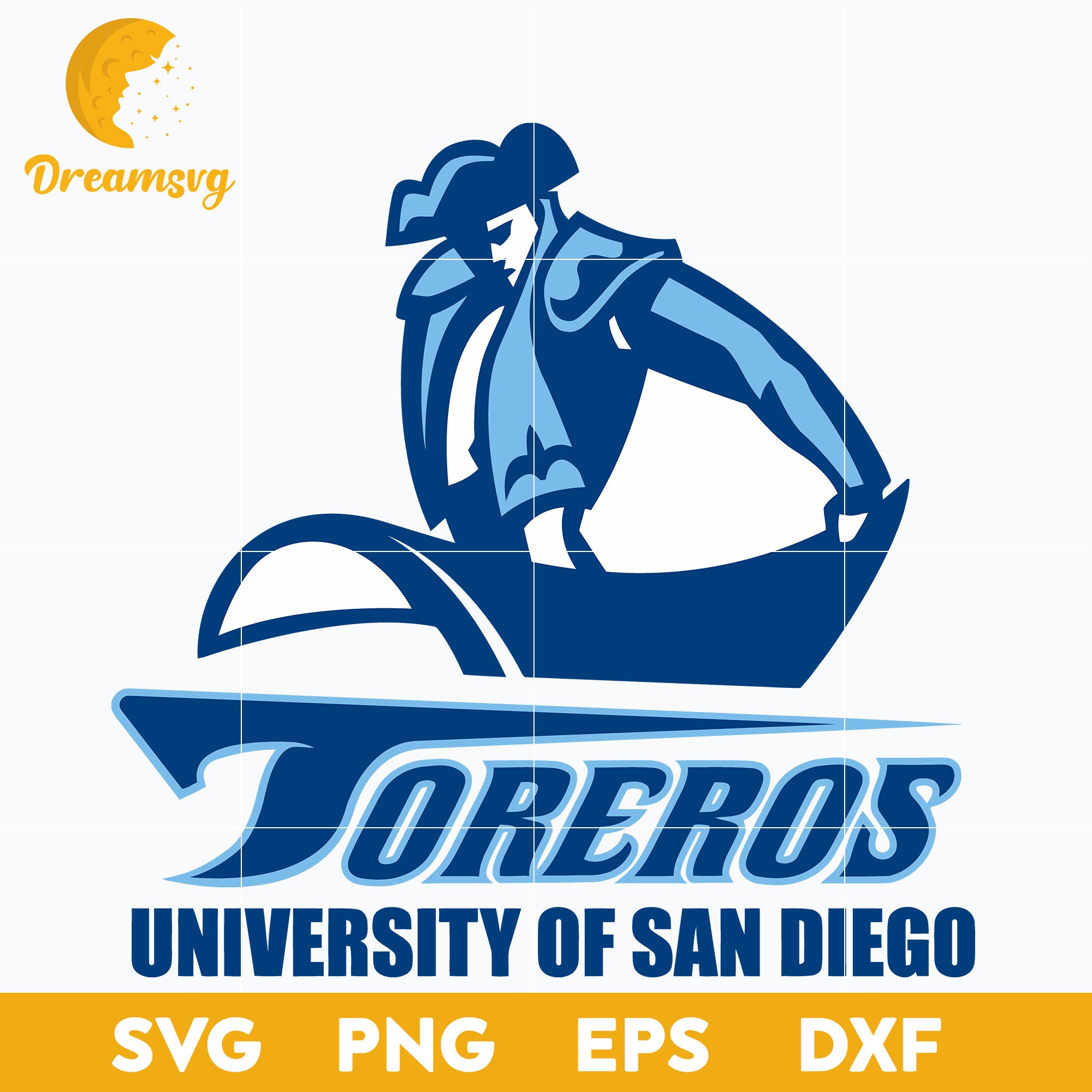 San Diego Toreros Svg, Logo Ncaa Sport Svg, Ncaa Svg, Png, Dxf, Eps Do ...