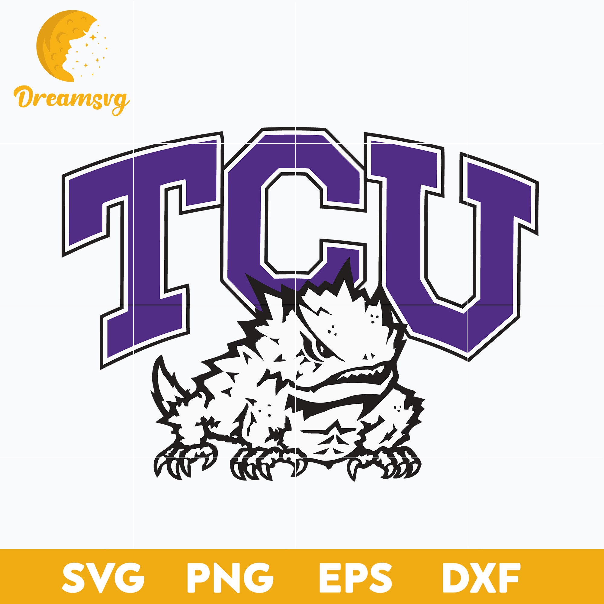 TCU Horned Frogs Svg, Logo Ncaa Sport Svg, Ncaa Svg, Png, Dxf, Eps Dow ...