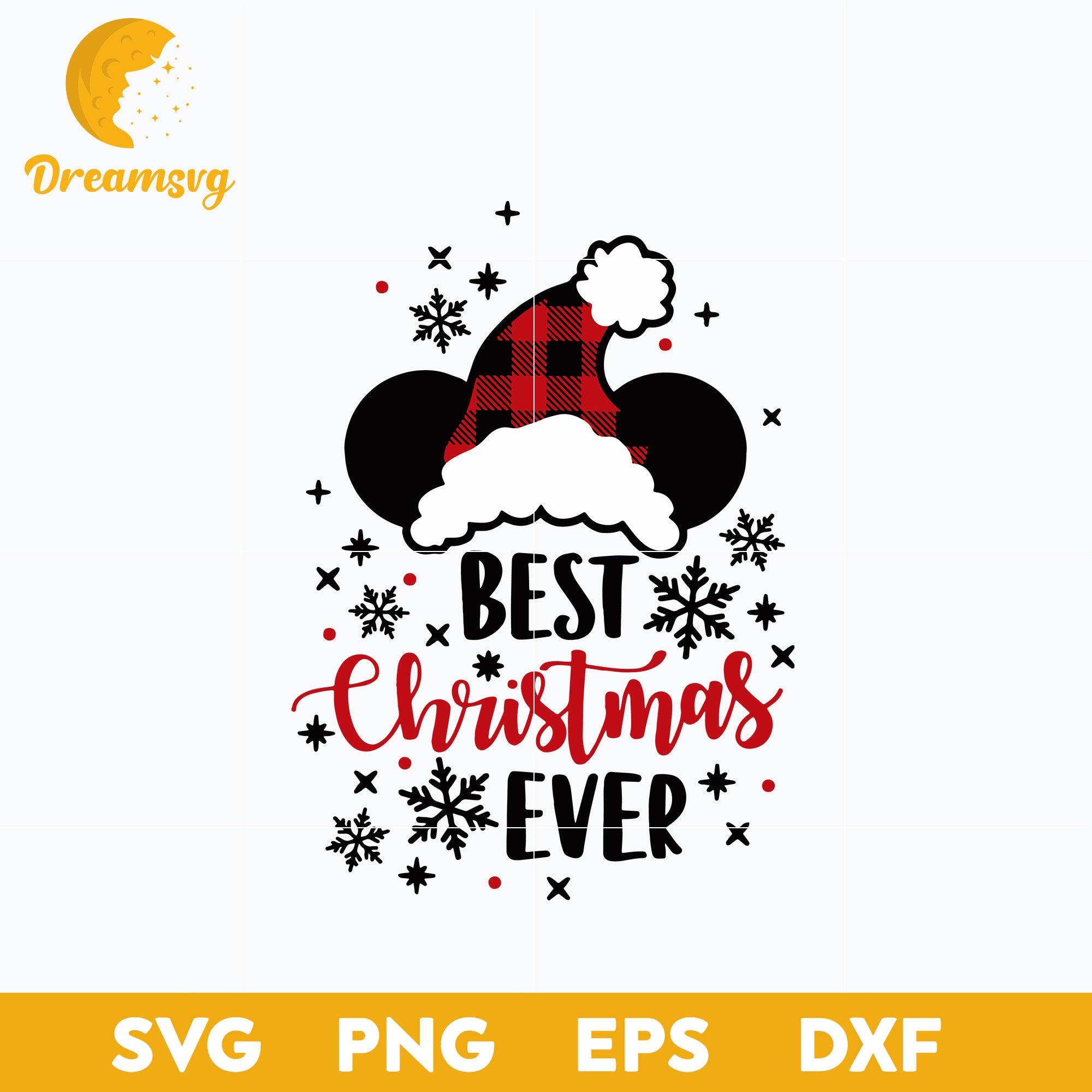 Best Christmas Ever SVG, Christmas SVG, PNG DXF EPS Digital File ...
