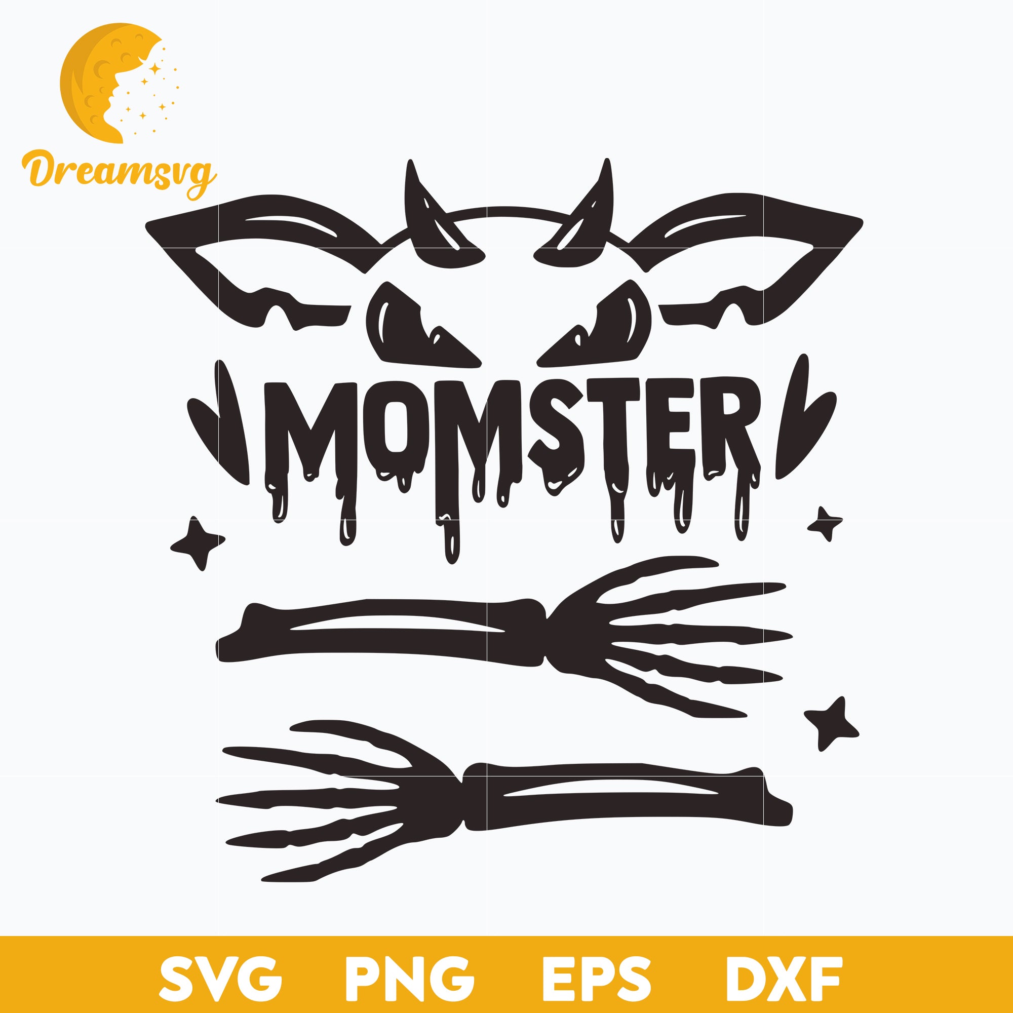 Momster SVG, Halloween svg, png, dxf, eps digital file. – DreamSVG Store