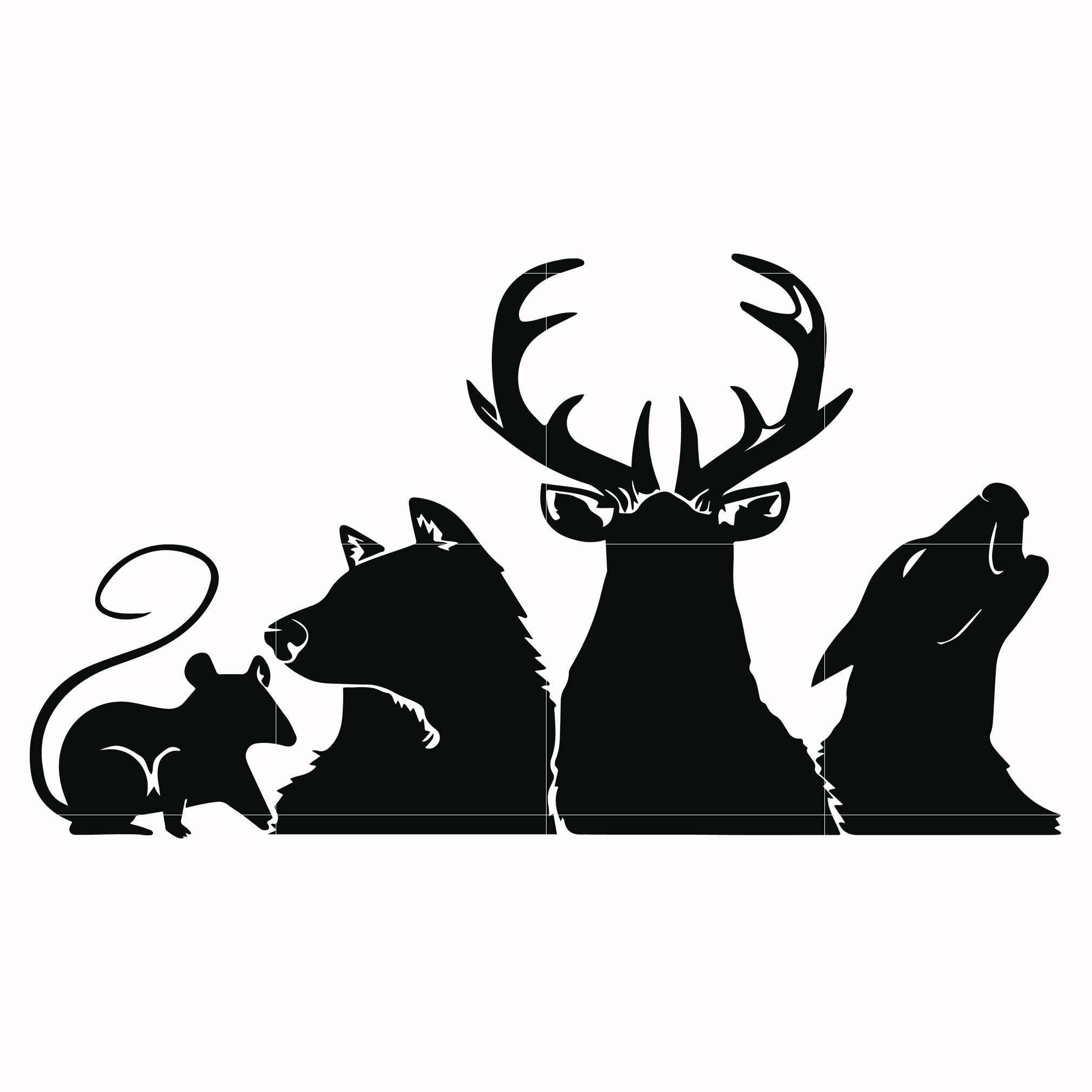 Animal svg, png, dxf, eps file HRPT00047 – DreamSVG Store