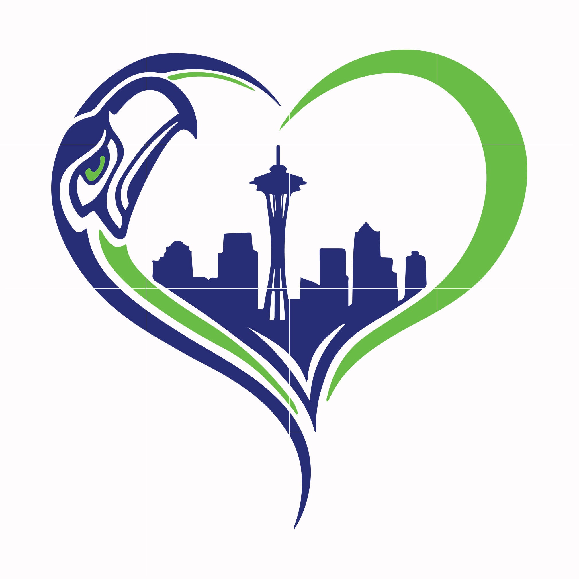 Seahawks heart, svg, png, dxf, eps file NFL0000139 – DreamSVG Store