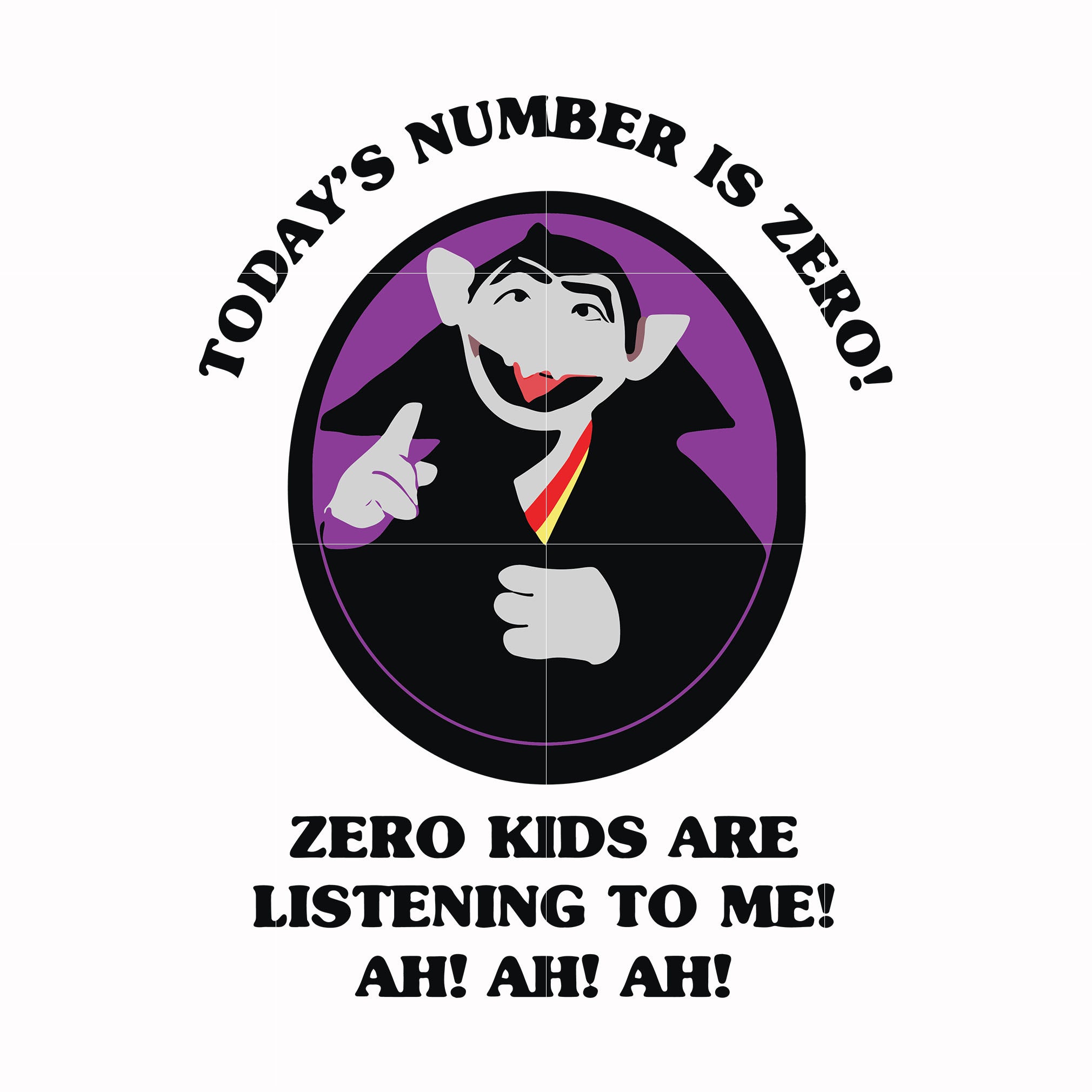 Today's number is zero svg, png, dxf, eps digital file HWL21072033 ...