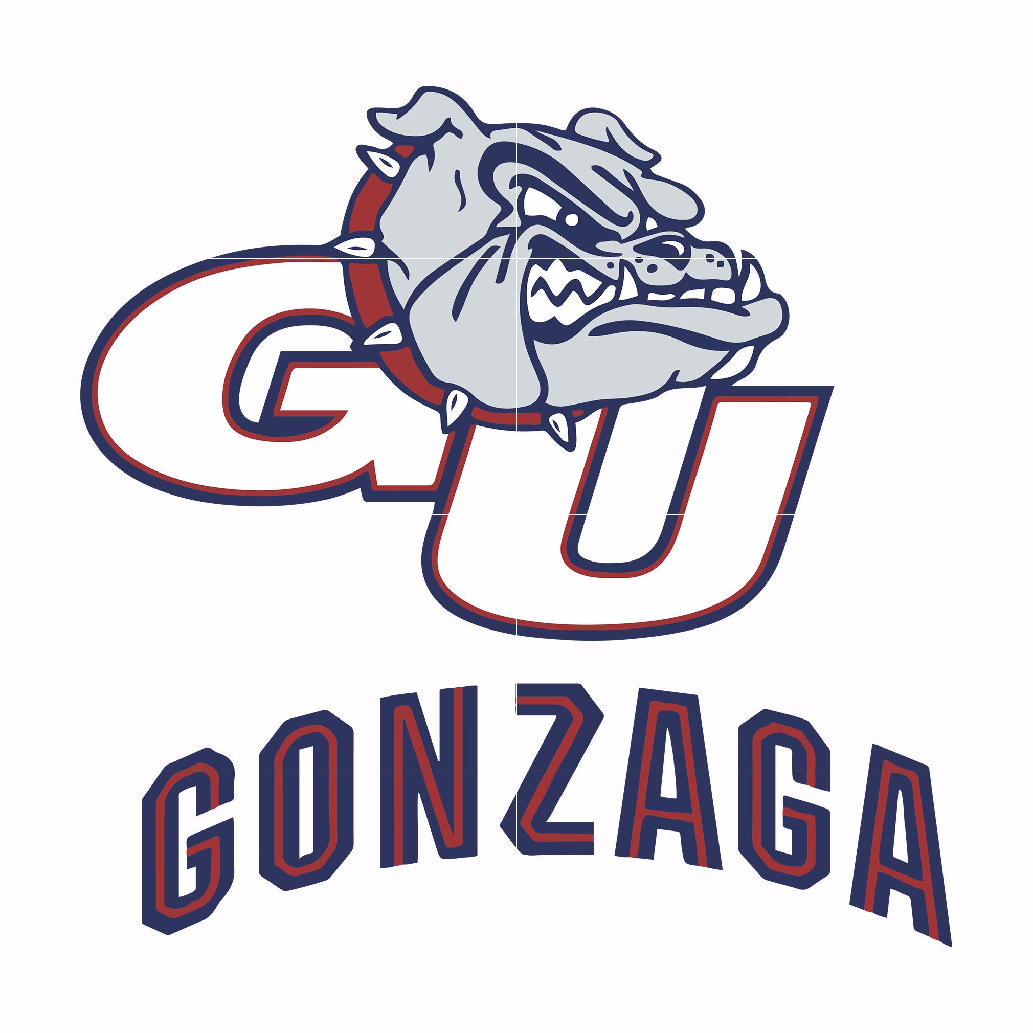 Gonzaga Bulldogs svg, png, dxf, eps file NCAA0000255 – DreamSVG Store