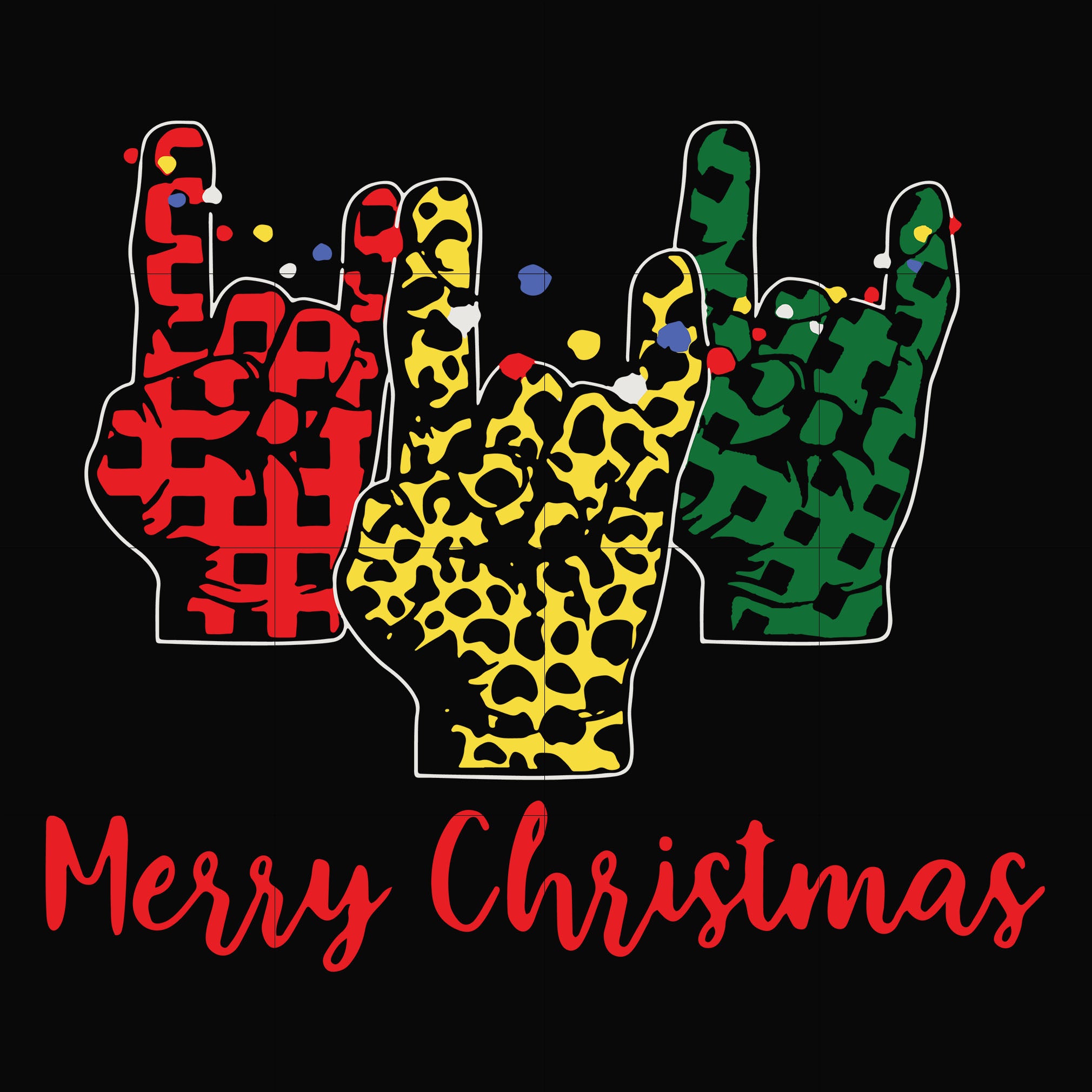 Merry Christmas Rock svg, png, dxf, eps digital file NCRM15072021 ...