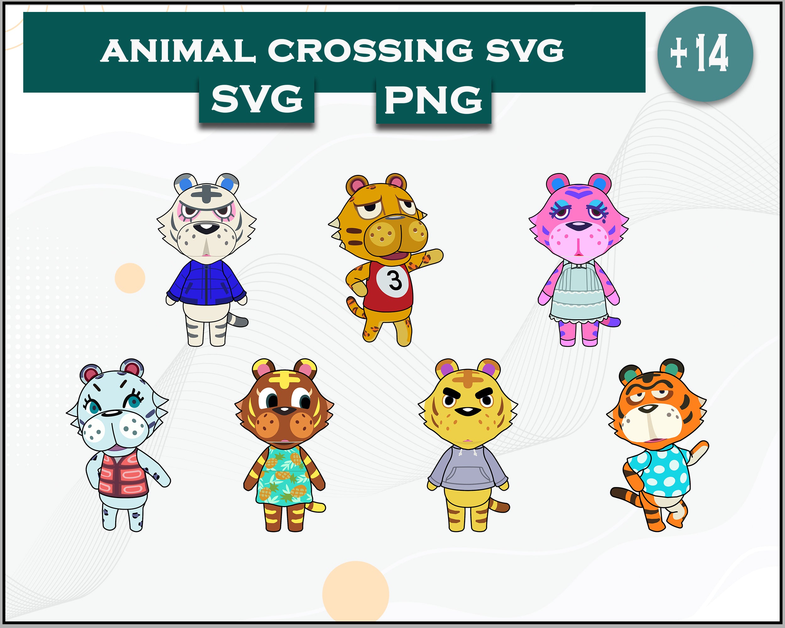 14+ Tiger Svg Bundle, Animal Crossing Svg Bundle, Animal Crossing Svg ...